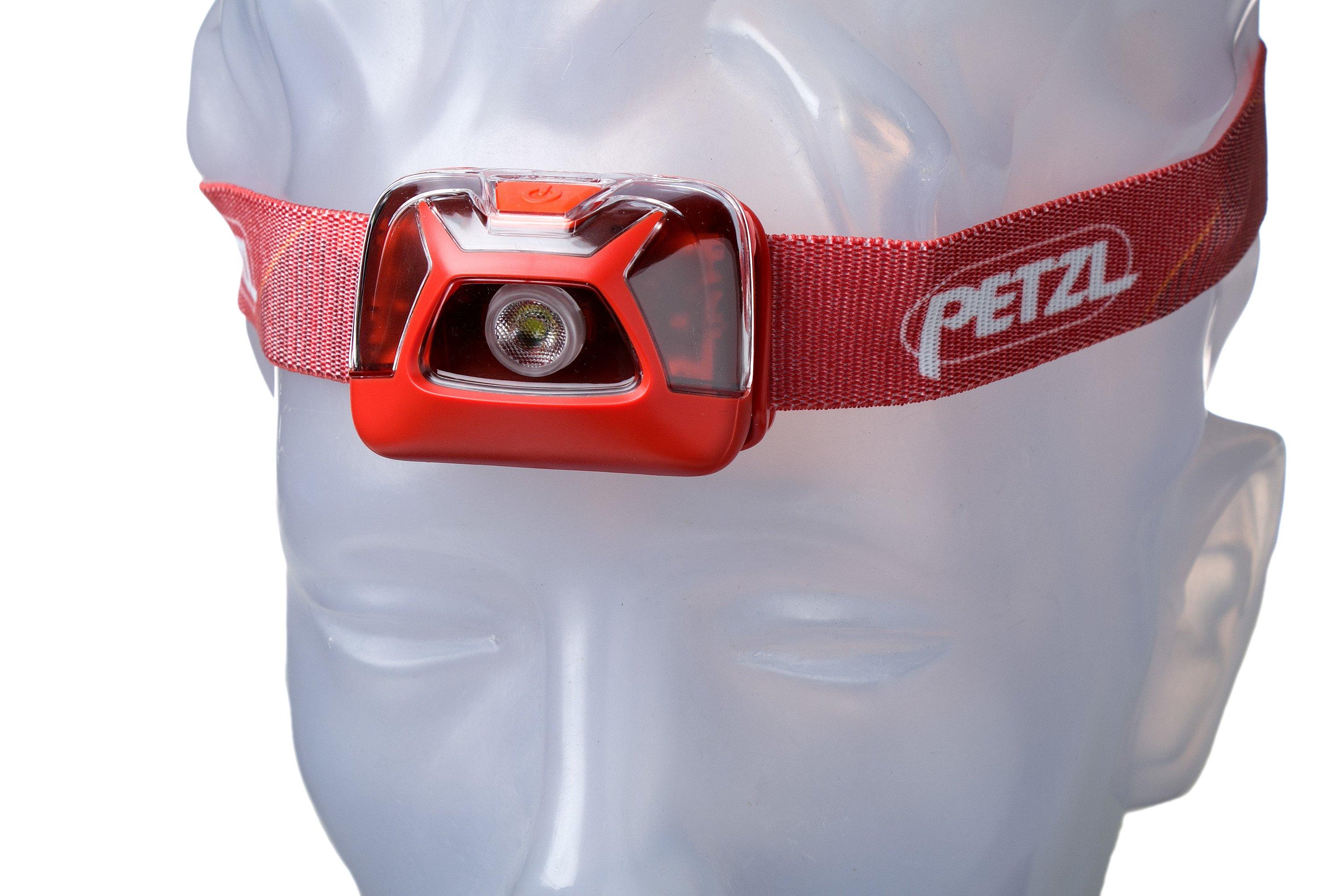 Petzl Tikkina E091DA01 head torch, red | Advantageously shopping at ...