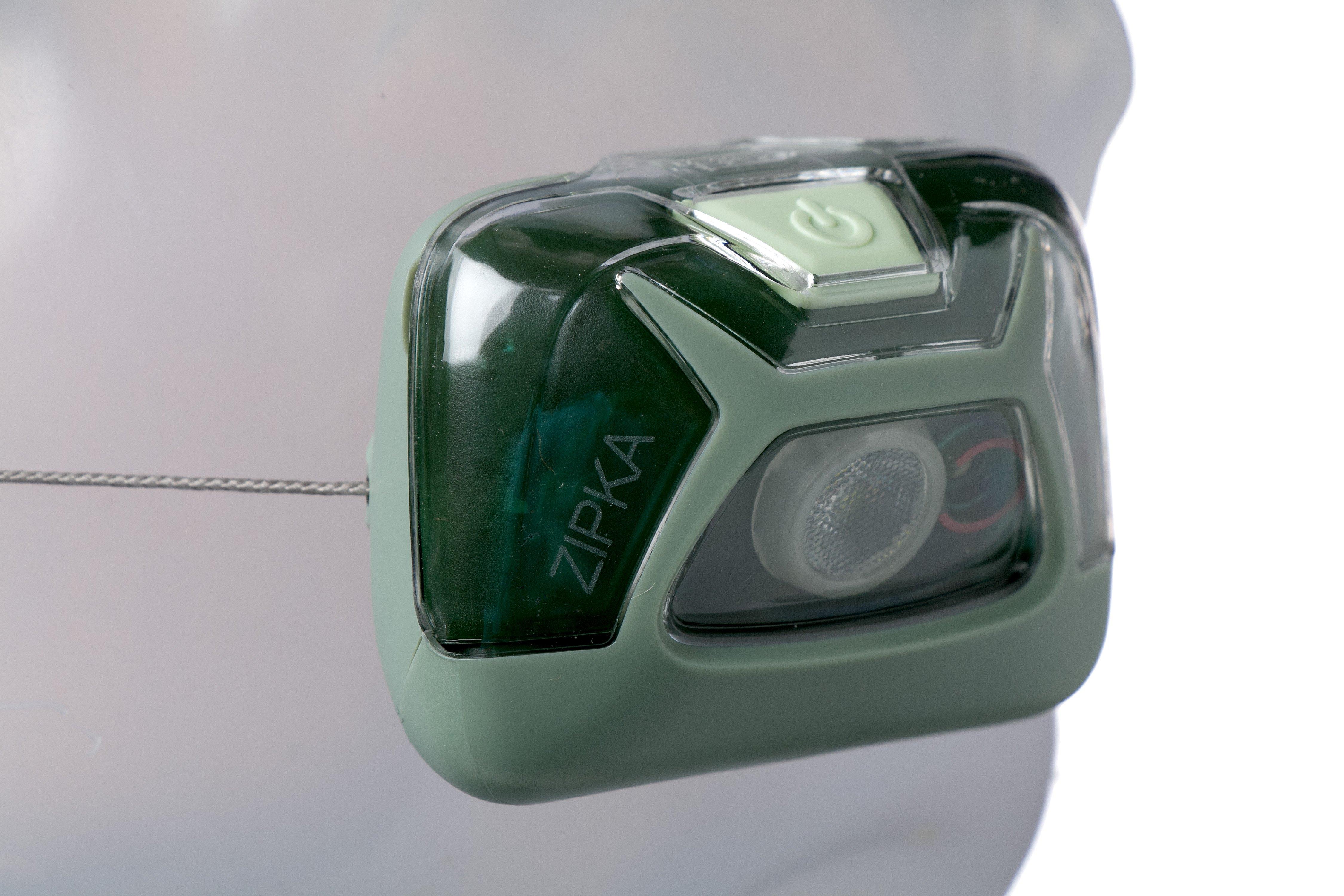 Petzl Zipka E093GA01 hoofdlamp, groen | Voordelig kopen bij ...