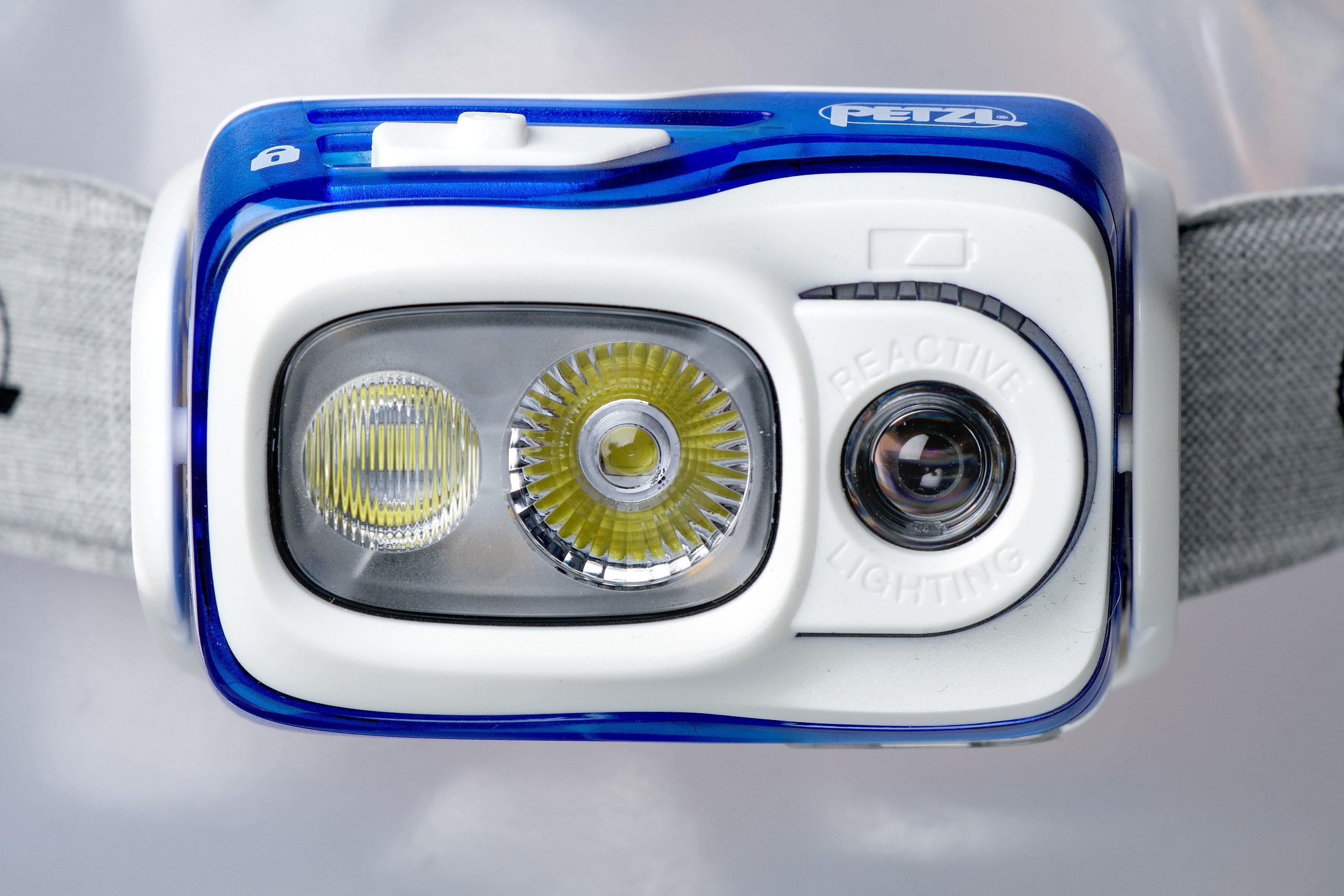 Petzl SWIFT RL head torch, blue | Advantageously shopping at ...