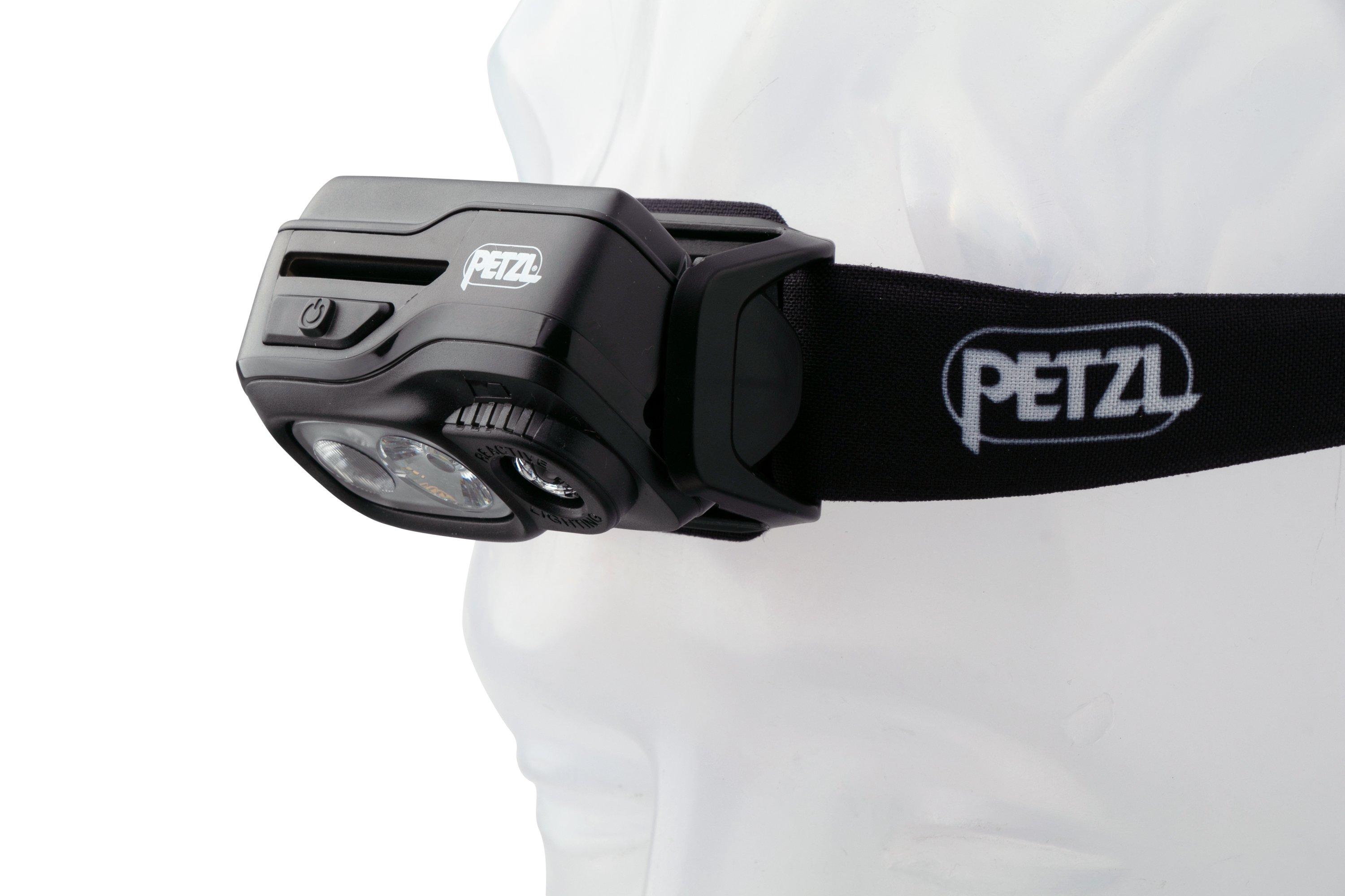 Petzl SWIFT RL, E095BB00 linterna frontal, negra, 1100 lúmenes ...