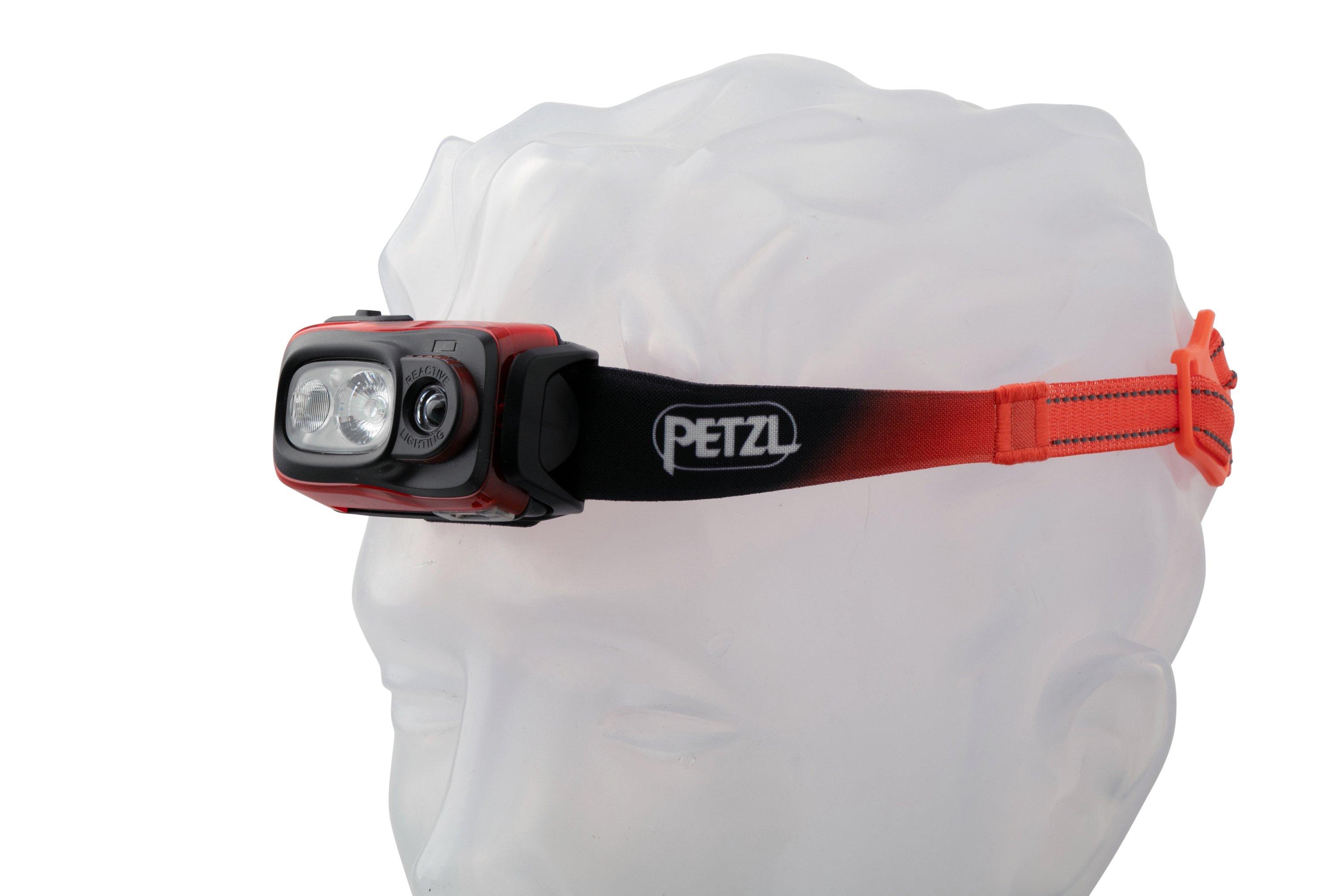 Petzl SWIFT RL, E095BB01 head torch, orange, 1100 lumens ...