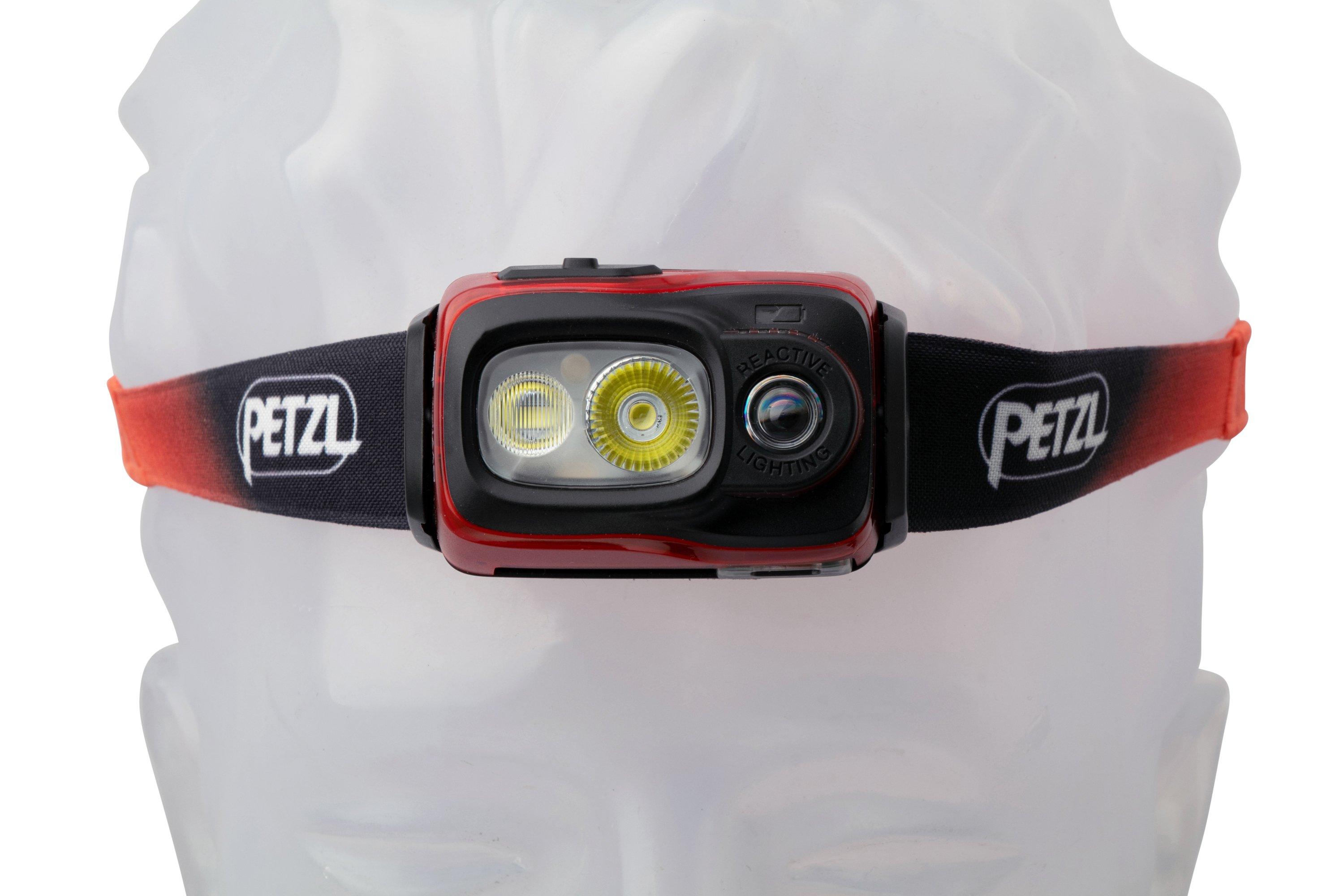 Petzl SWIFT RL, E095BB01 head torch, orange, 1100 lumens ...