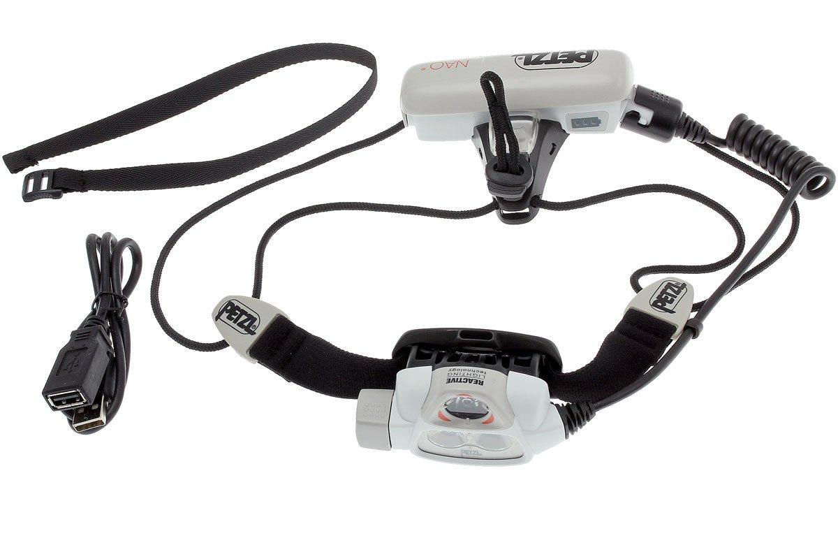 Petzl NAO headlamp. E36AHR | Advantageously shopping at Knivesandtools ...
