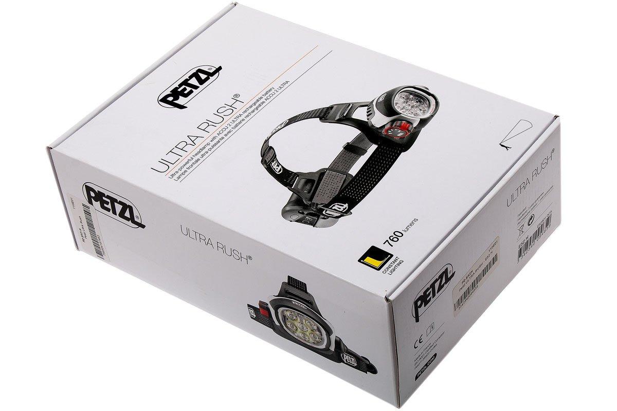 Petzl ULTRA RUSH head torch E52H | Advantageously shopping at ...