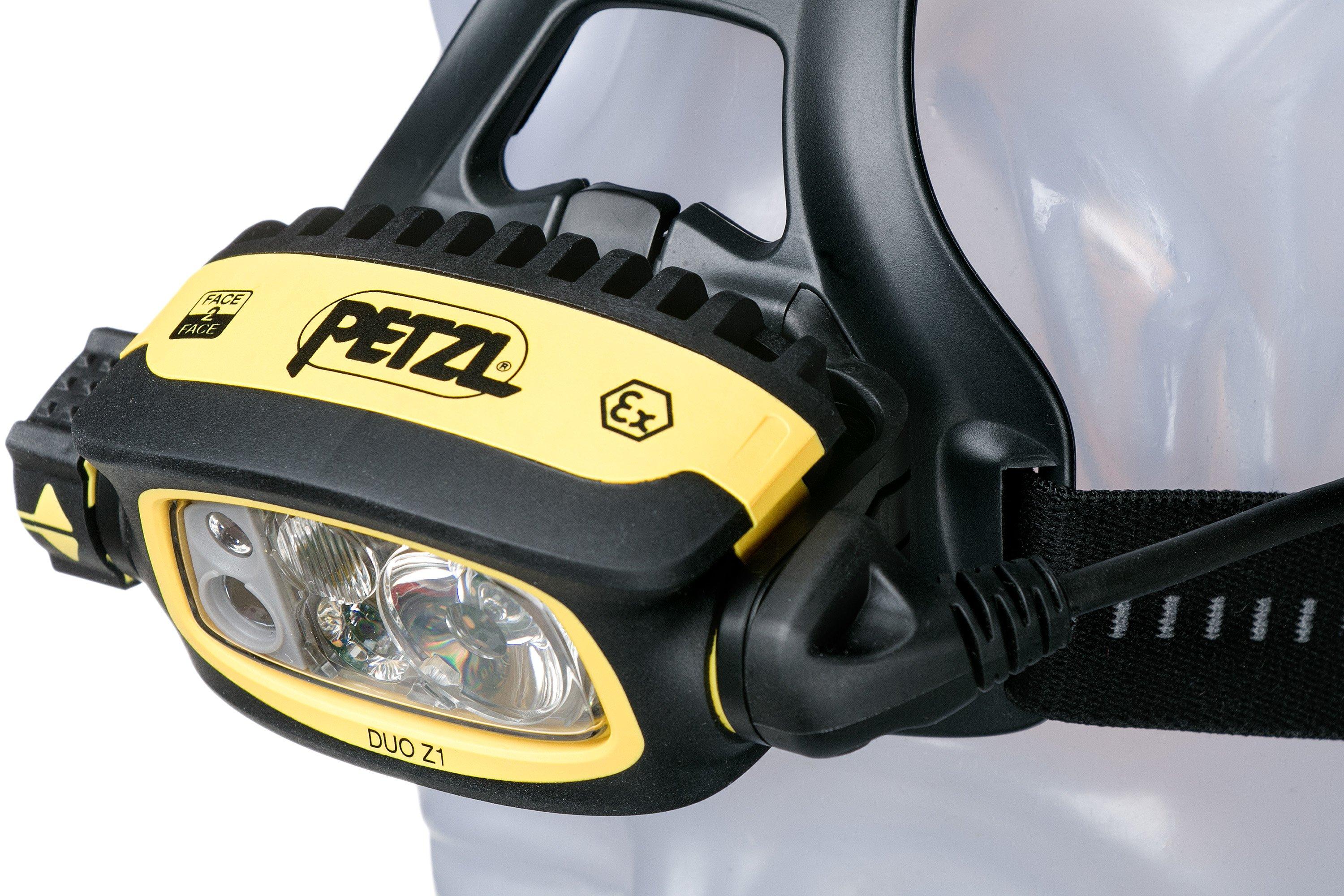 Petzl Duo Z1 rechargeable head torch, E80BHR, ATEX | Advantageously ...