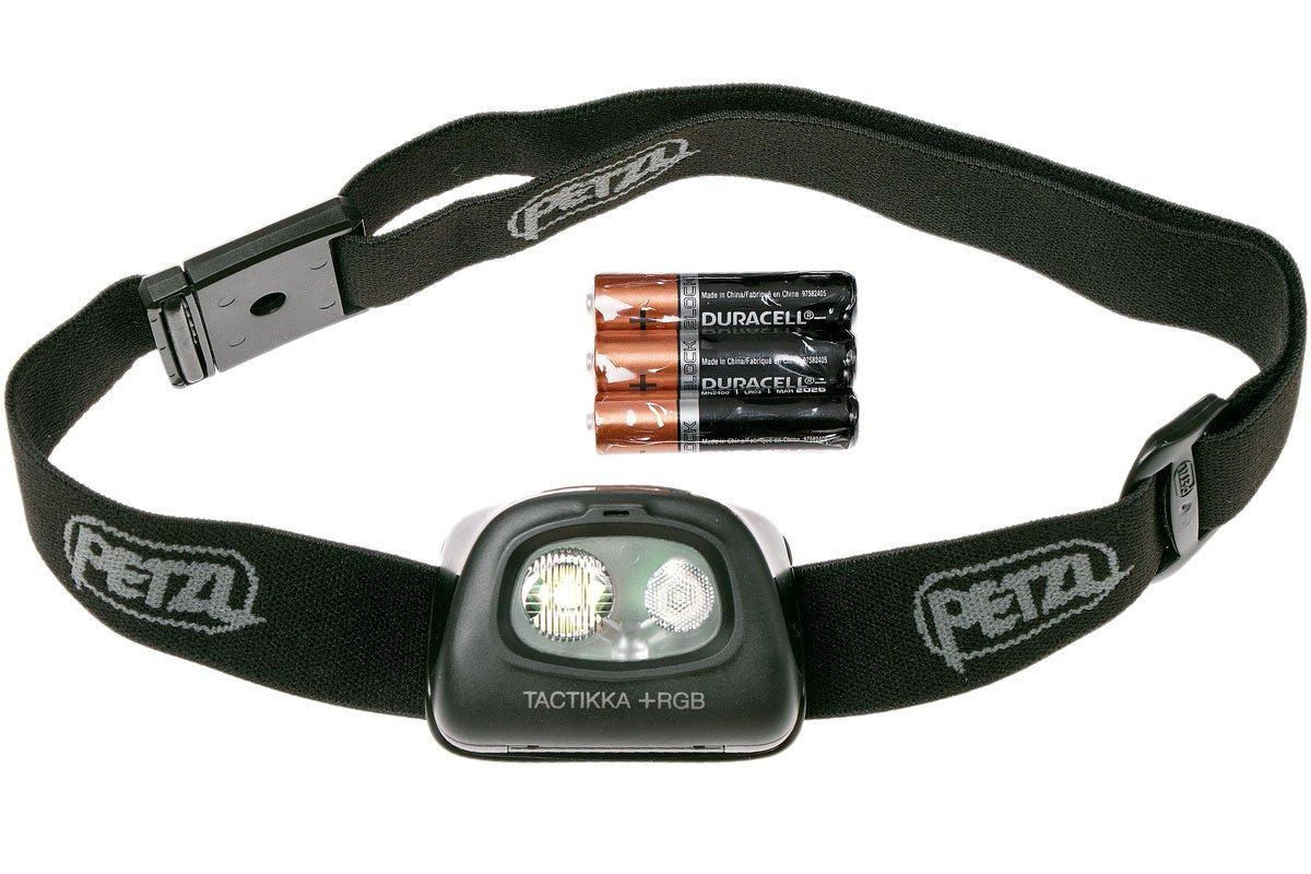 Petzl Tactikka +RGB E89ABA hoofdlamp, zwart | Voordelig kopen bij ...