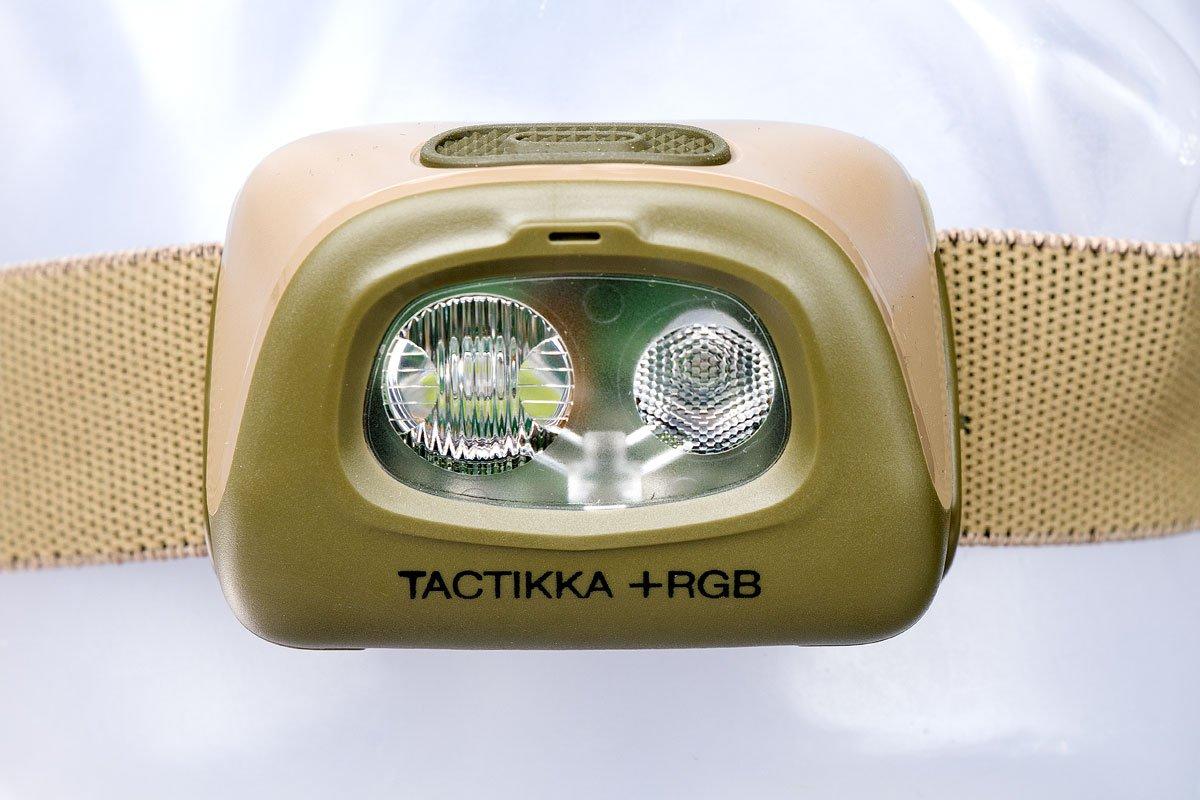 Petzl Tactikka + RGB E89ABC head torch, green | Advantageously shopping ...
