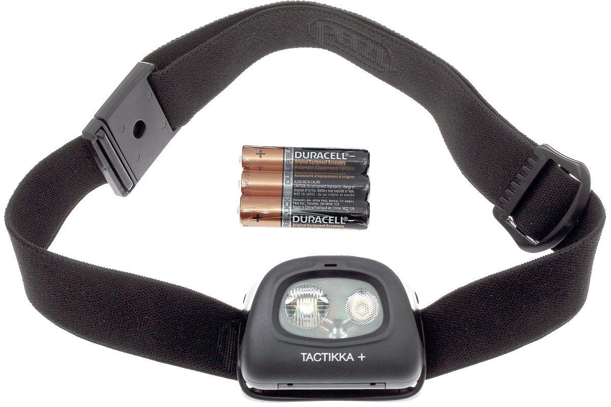 Petzl TACTIKKA+ headlamp, black E89AHB-N | Advantageously shopping at ...