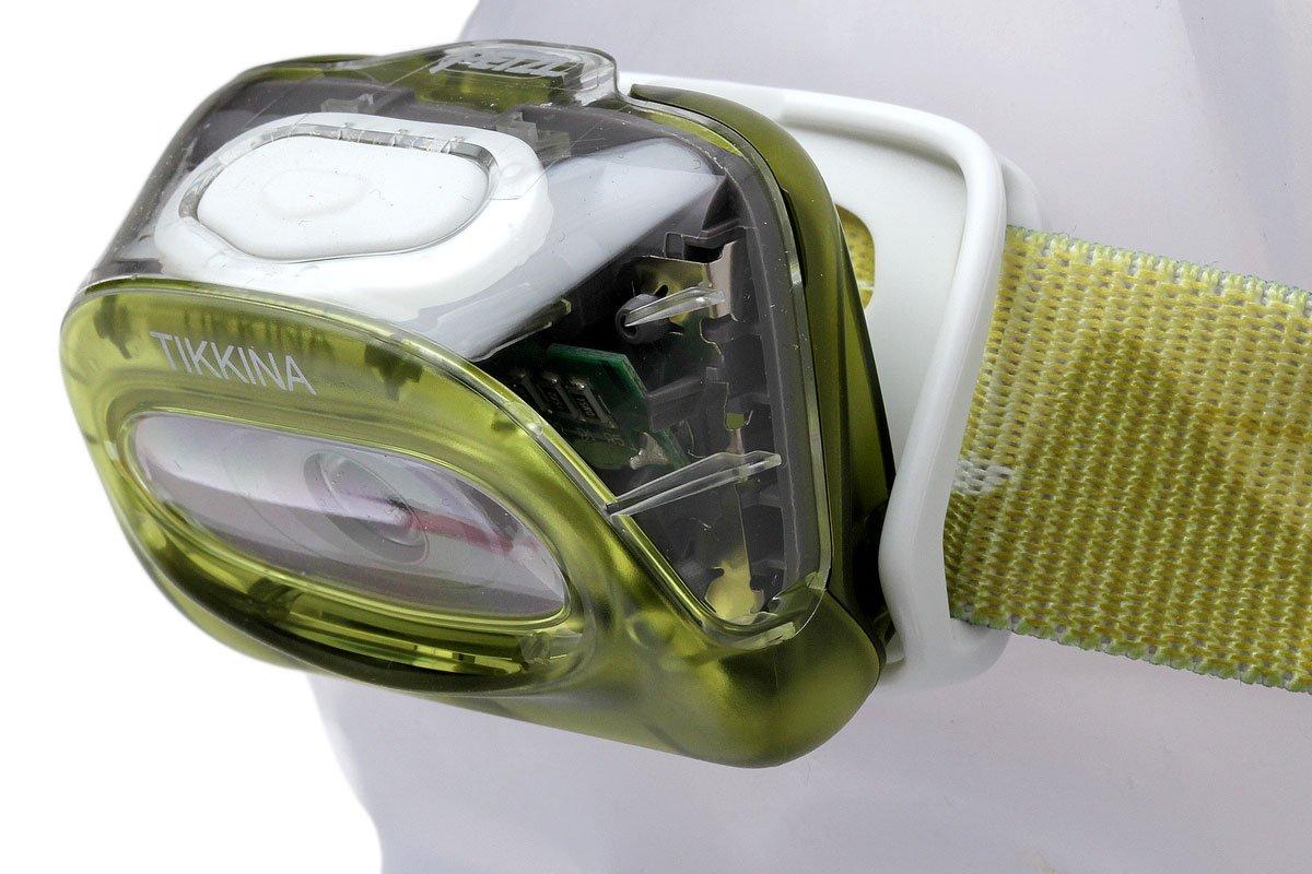 Petzl TIKKINA Green headlamp, E91HOU | Advantageously shopping at ...