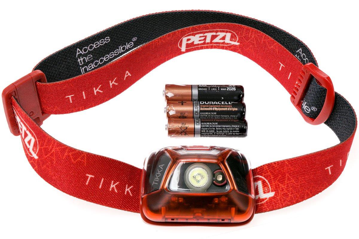 Petzl Tikka E93AAC head torch, red | Advantageously shopping at ...