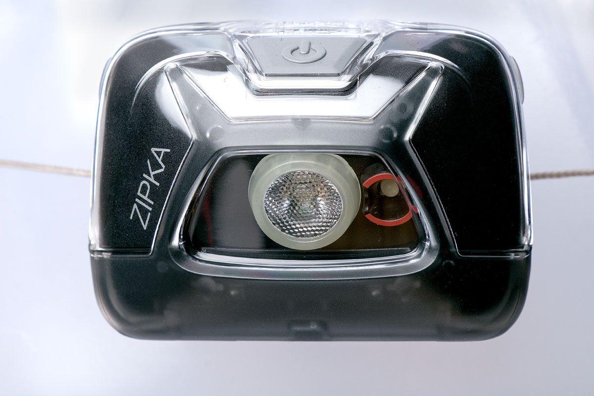 Petzl Zipka E93ABA hoofdlamp, zwart | Voordelig kopen bij knivesandtools.be