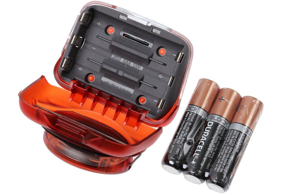 Petzl ZIPKA Red headlamp, E93ZMA | Advantageously shopping at ...