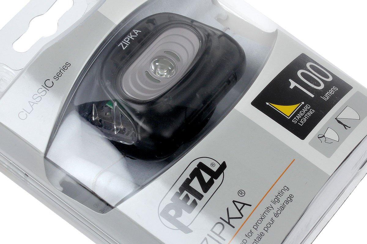 Petzl ZIPKA Black headlamp, E93ZNE | Advantageously shopping at ...