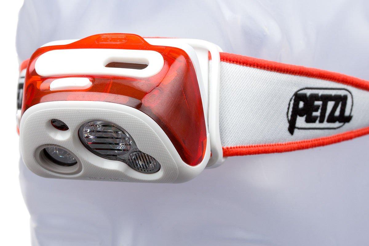 Petzl Reactik + headlamp coral red, PZ-E95-HMI | Advantageously ...