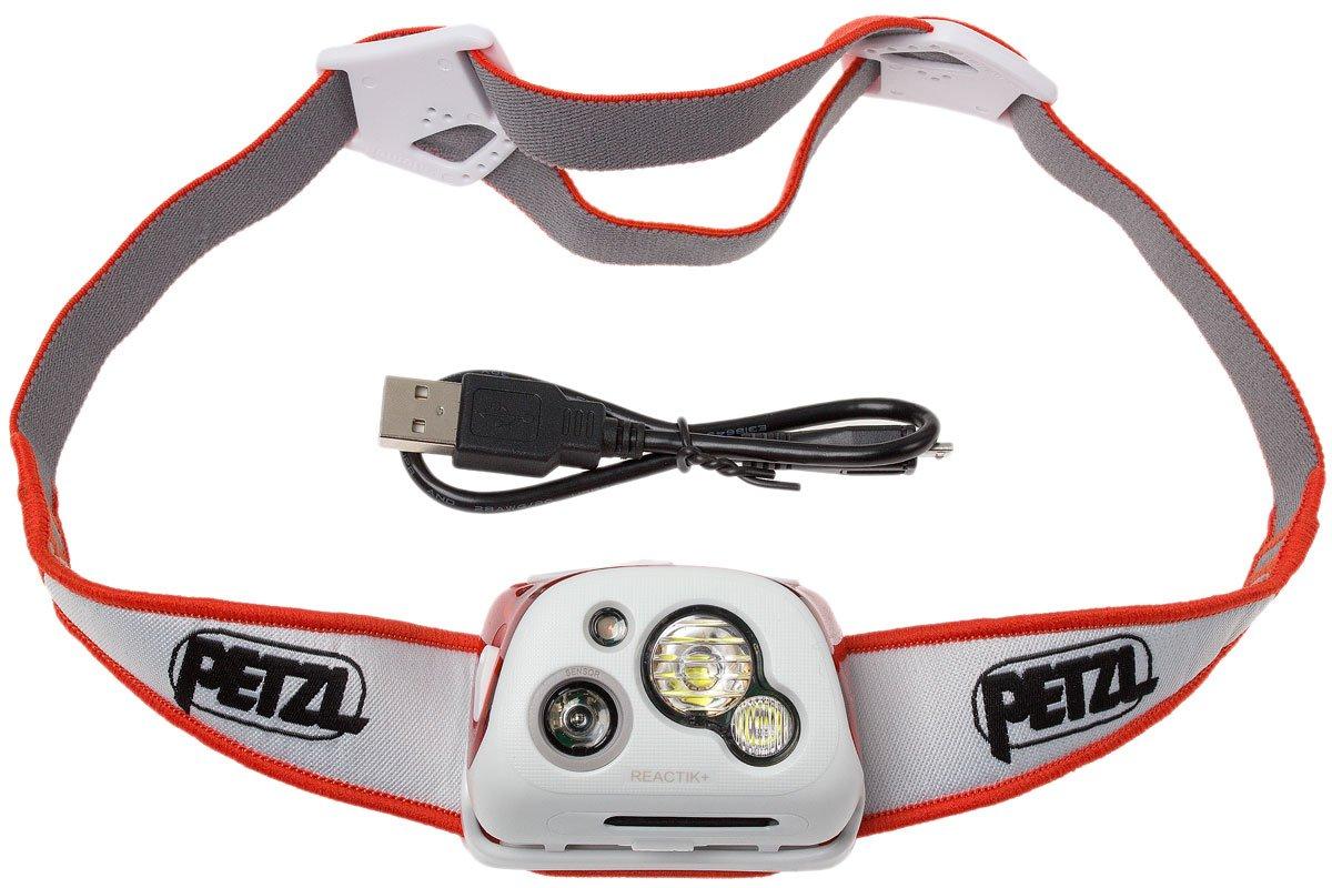 Petzl Reactik + headlamp coral red, PZ-E95-HMI | Advantageously ...