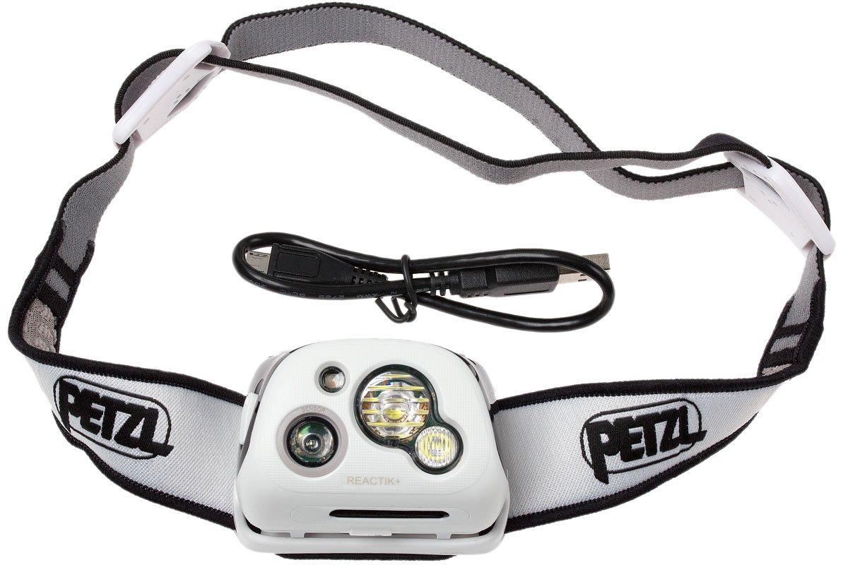 Petzl Reactik + headlamp black, PZ-E95-HNE | Advantageously shopping at ...