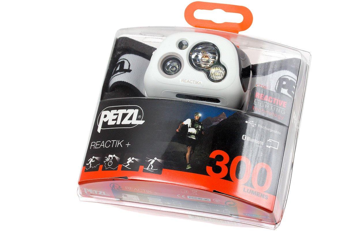 Petzl Reactik + headlamp black, PZ-E95-HNE | Advantageously shopping at ...