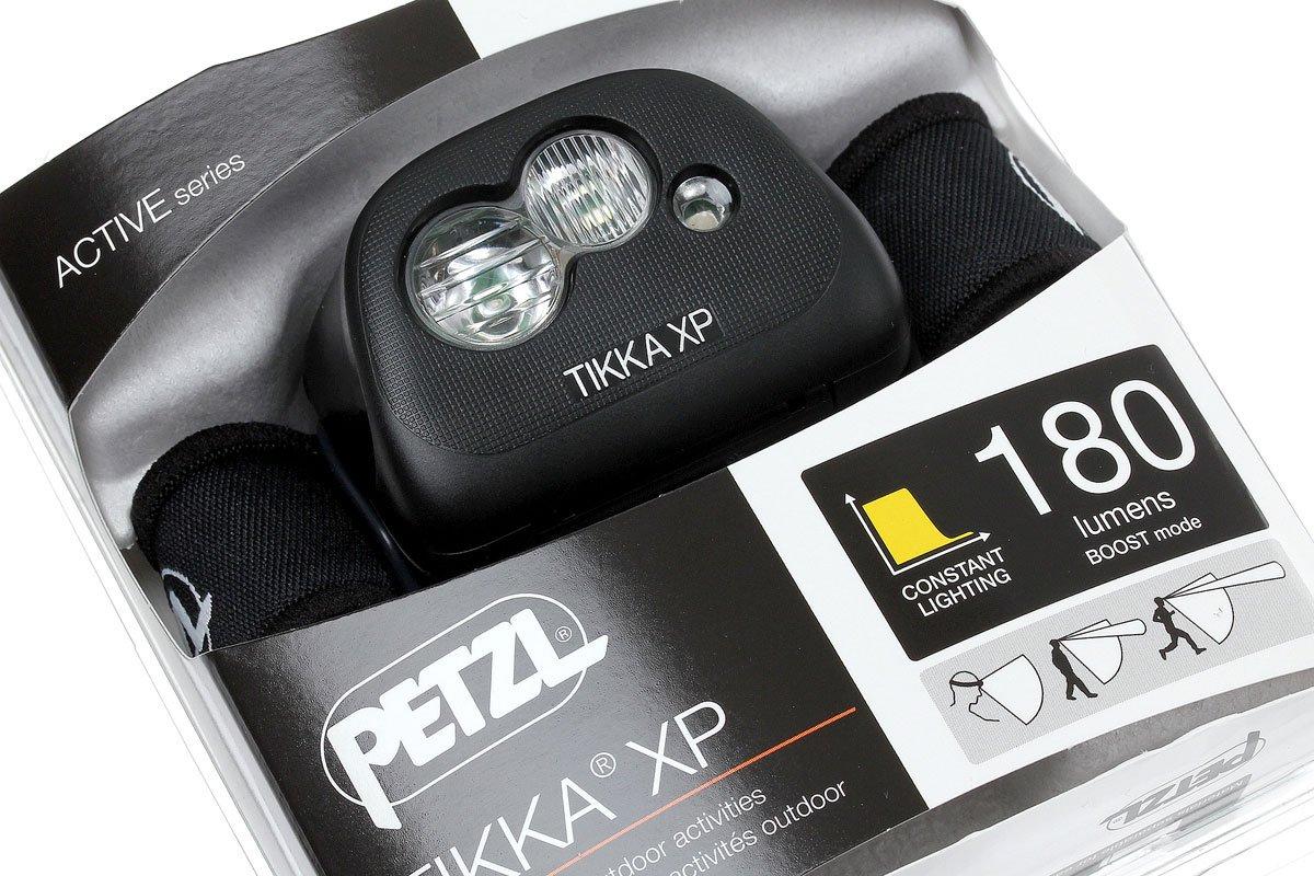 Petzl TIKKA XP Black headlamp, E99HNE | Advantageously shopping at ...