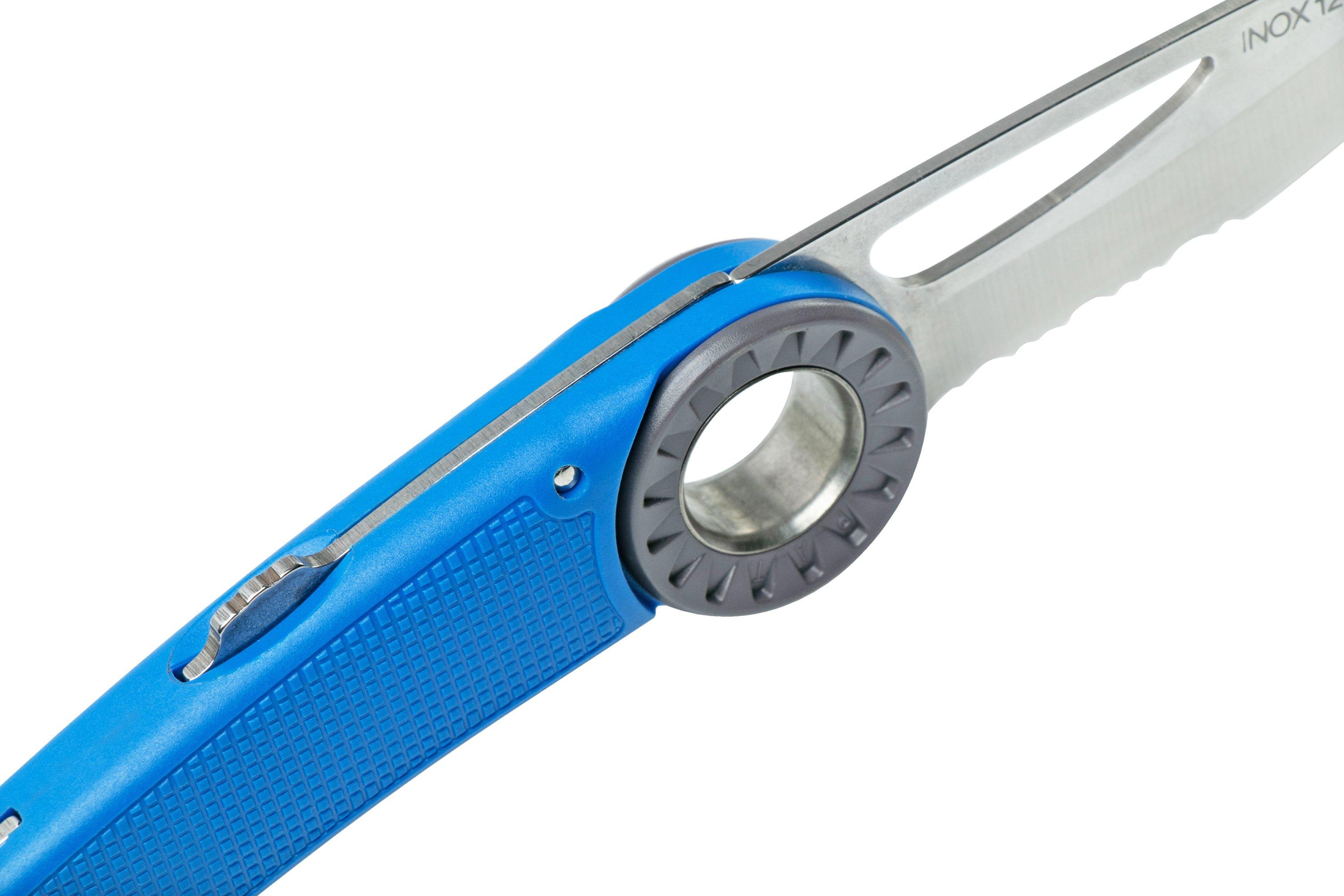 Petzl Spatha S92AB, blue, pocket knife | Advantageously shopping at ...