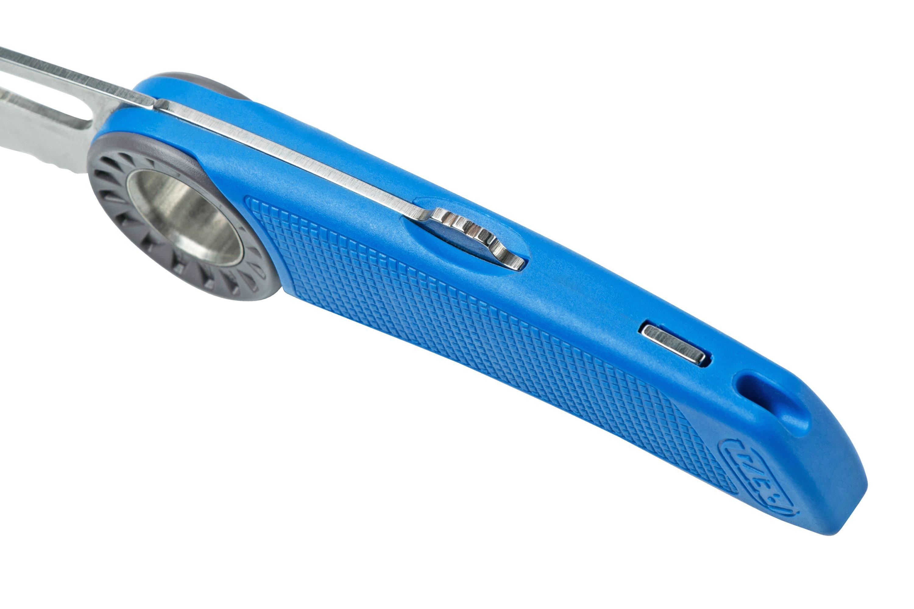 Petzl Spatha S92AB, blue, pocket knife | Advantageously shopping at ...