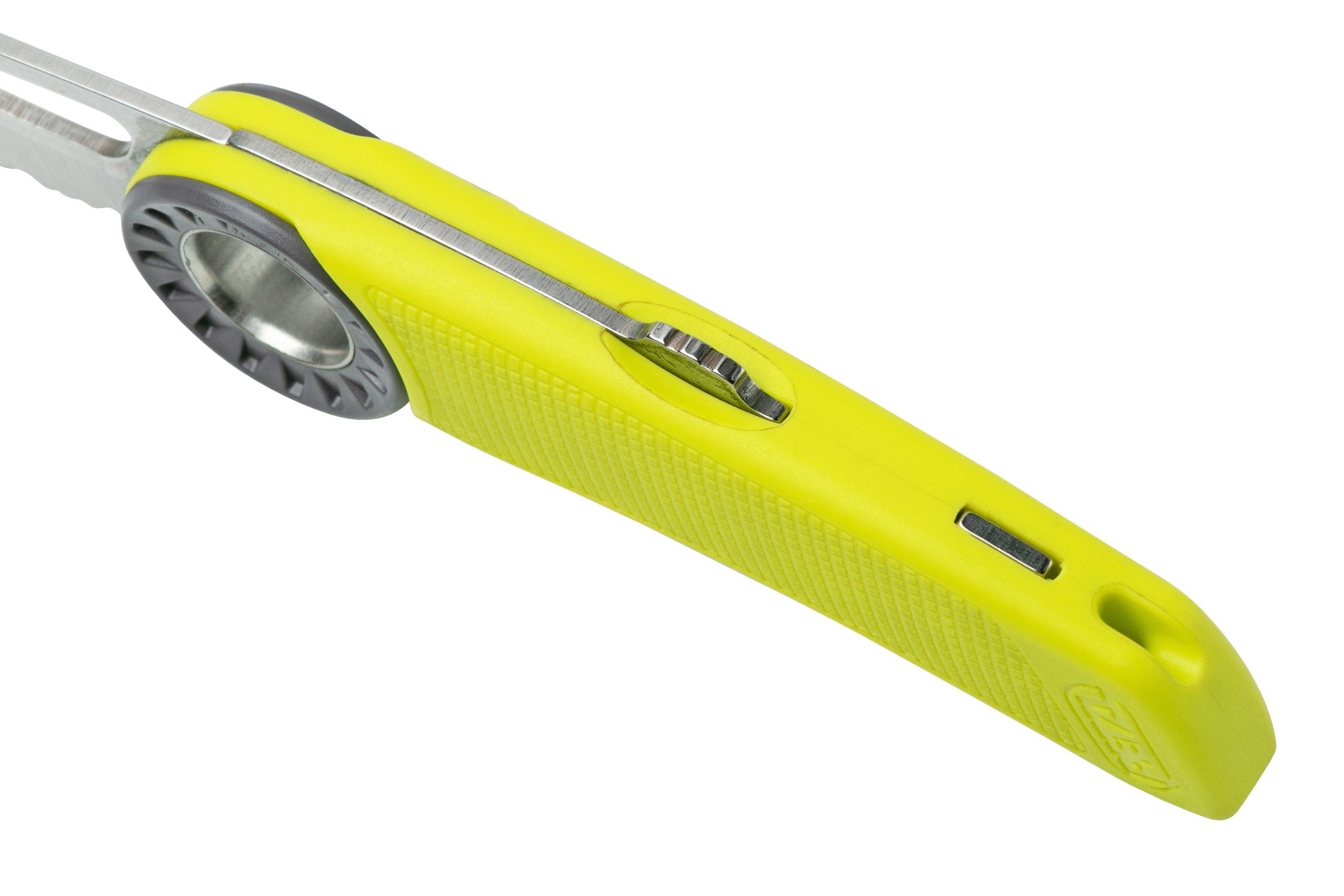 Petzl S92AY Spatha knife Yellow with carabiner hole | Voordelig kopen ...