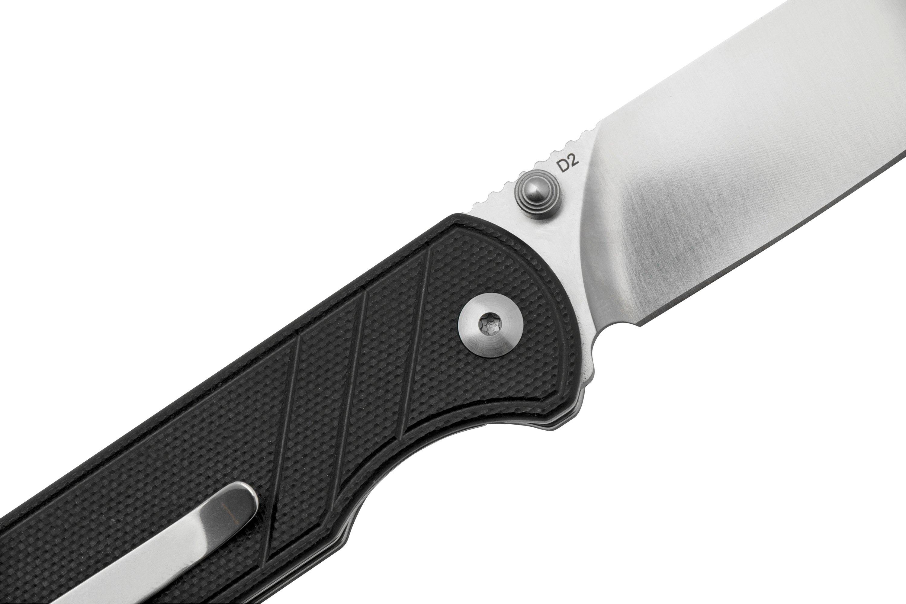 QSP Knife Parrot V2 QS102-A Black G10, pocket knife | Advantageously ...