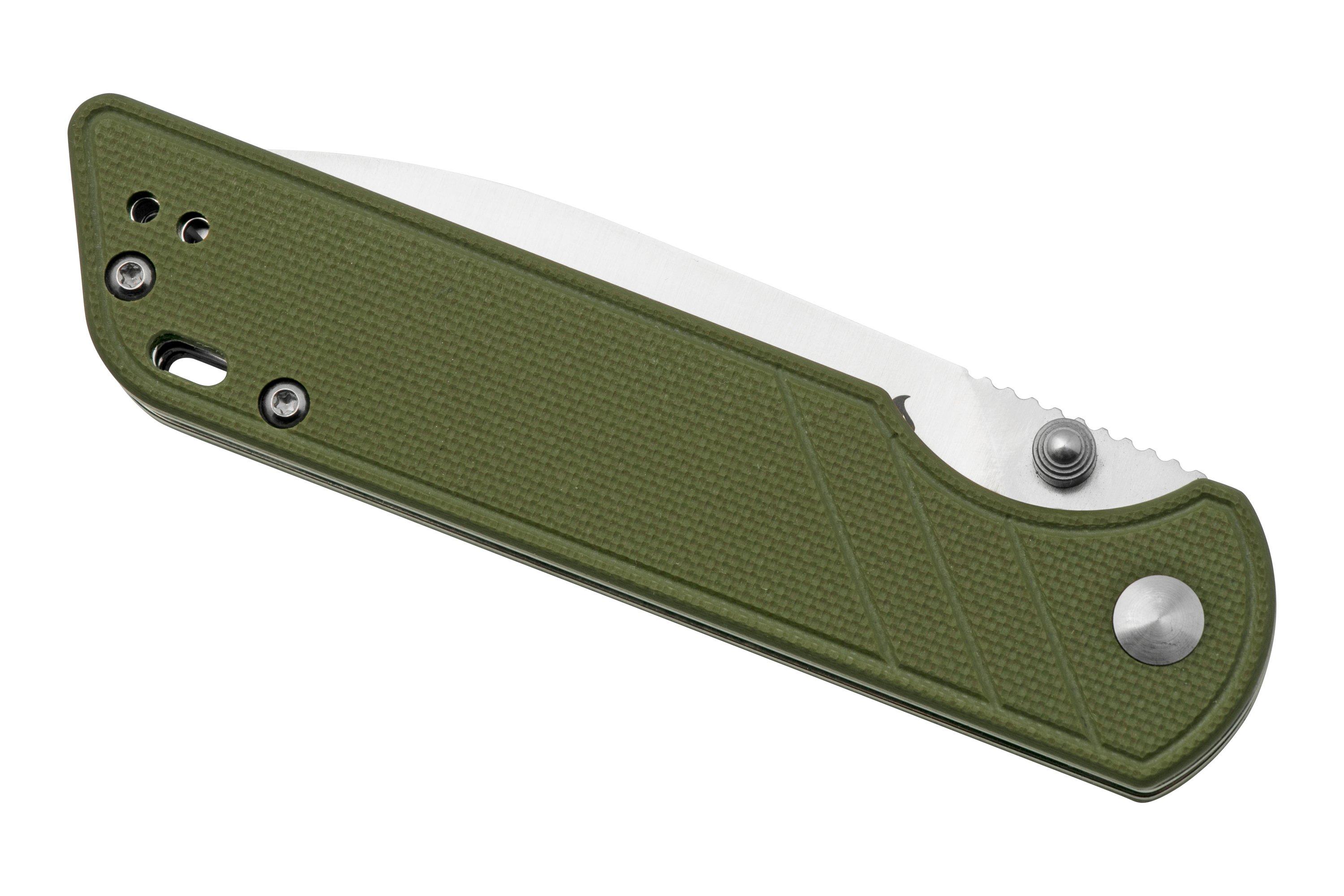 QSP Knife Parrot QS102-B OD Green G10, coltello da tasca | Fare ...