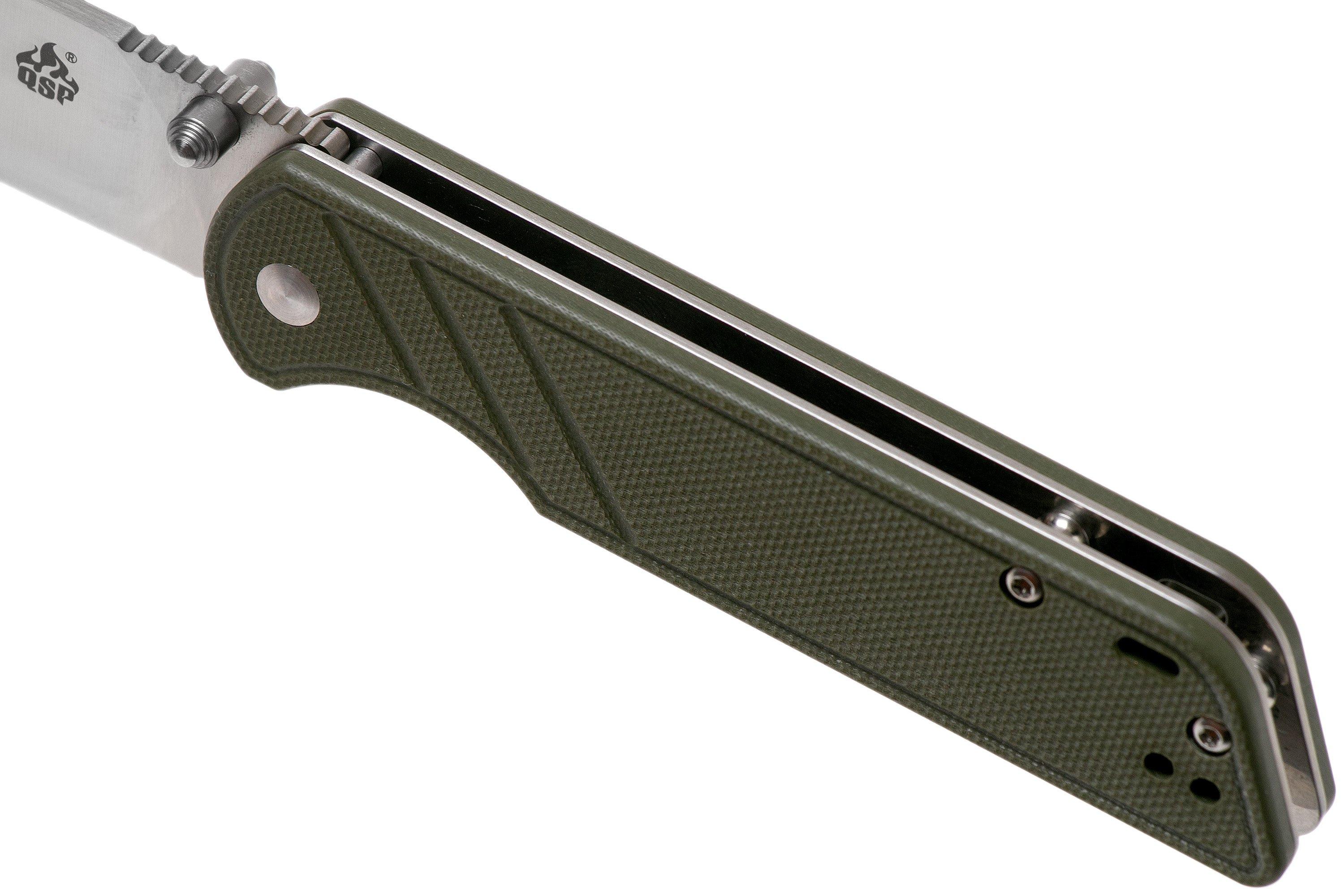 QSP Knife Parrot QS102-B OD Green G10, navaja | Compras con ventajas en ...