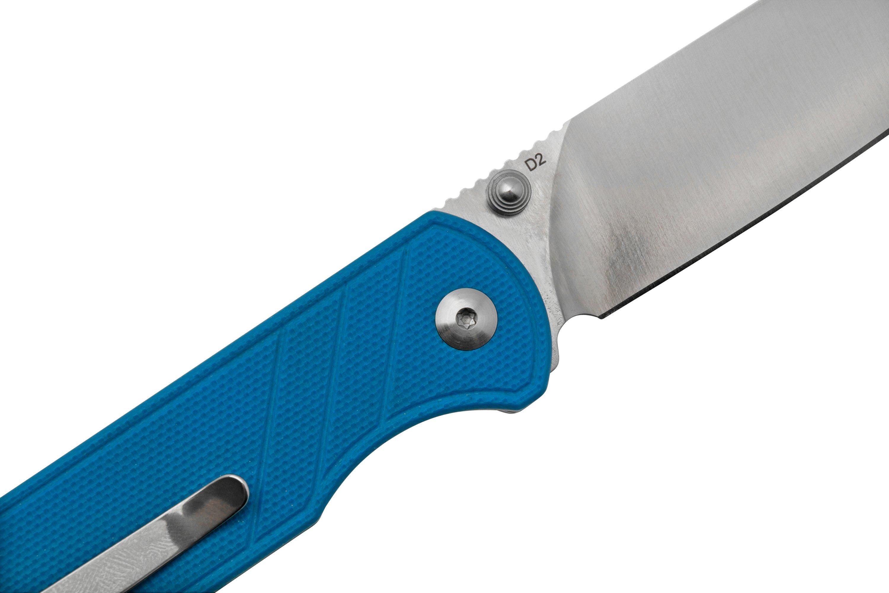 QSP Knife Parrot V2 QS102-D Blue G10, zakmes | Voordelig kopen bij ...