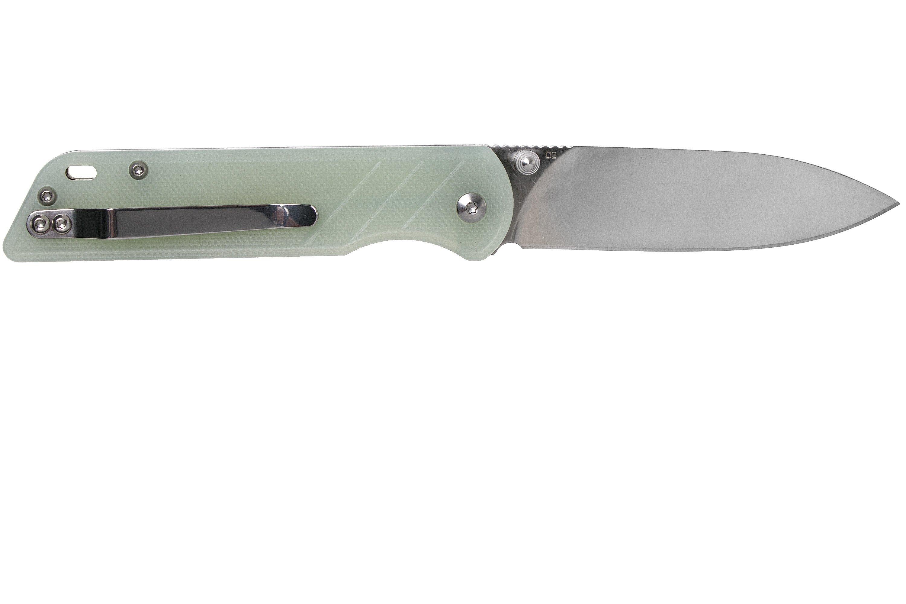 QSP Knife Parrot QS102-H Jade G10, pocket knife | Advantageously ...