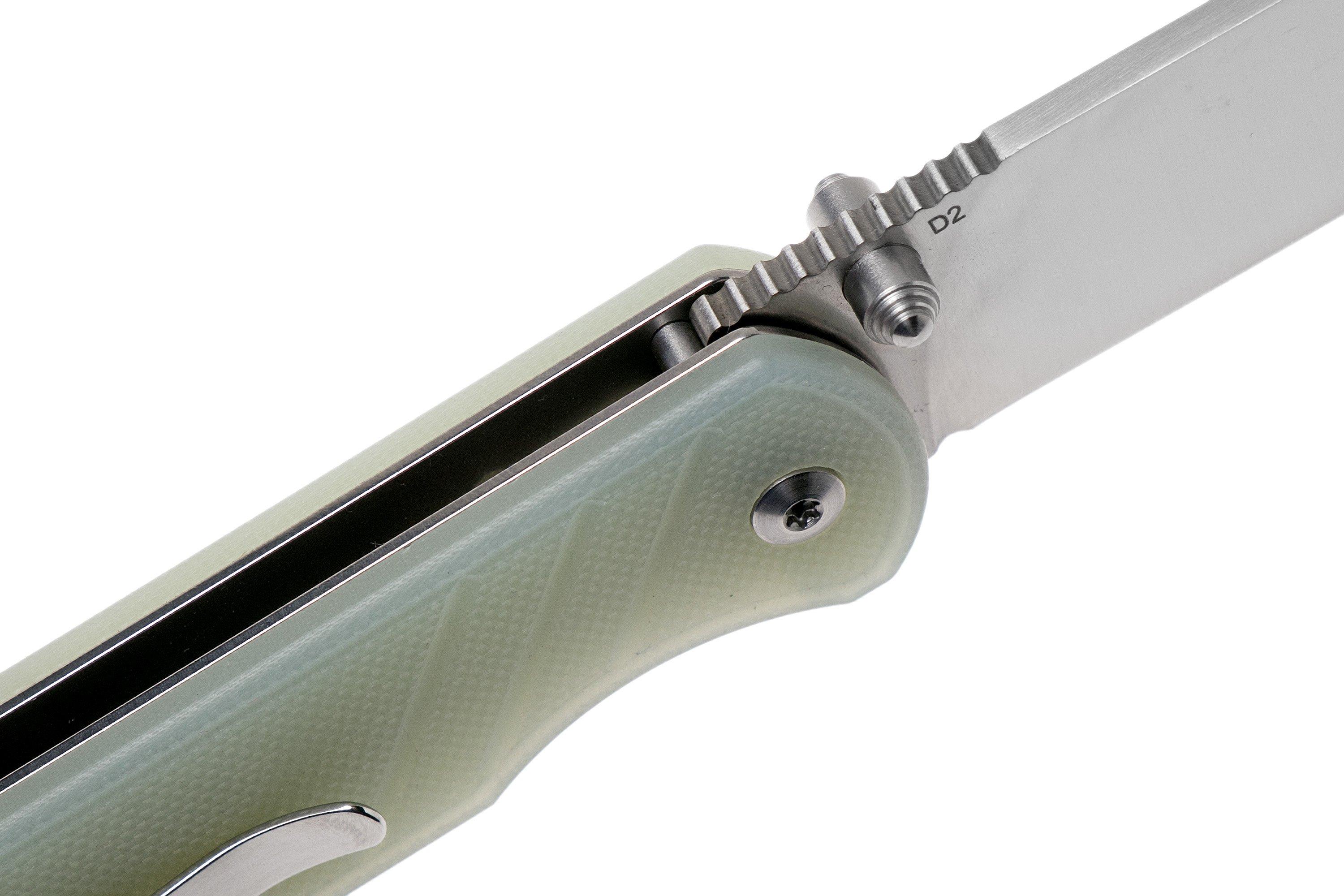 QSP Knife Parrot QS102-H Jade G10, pocket knife | Advantageously ...