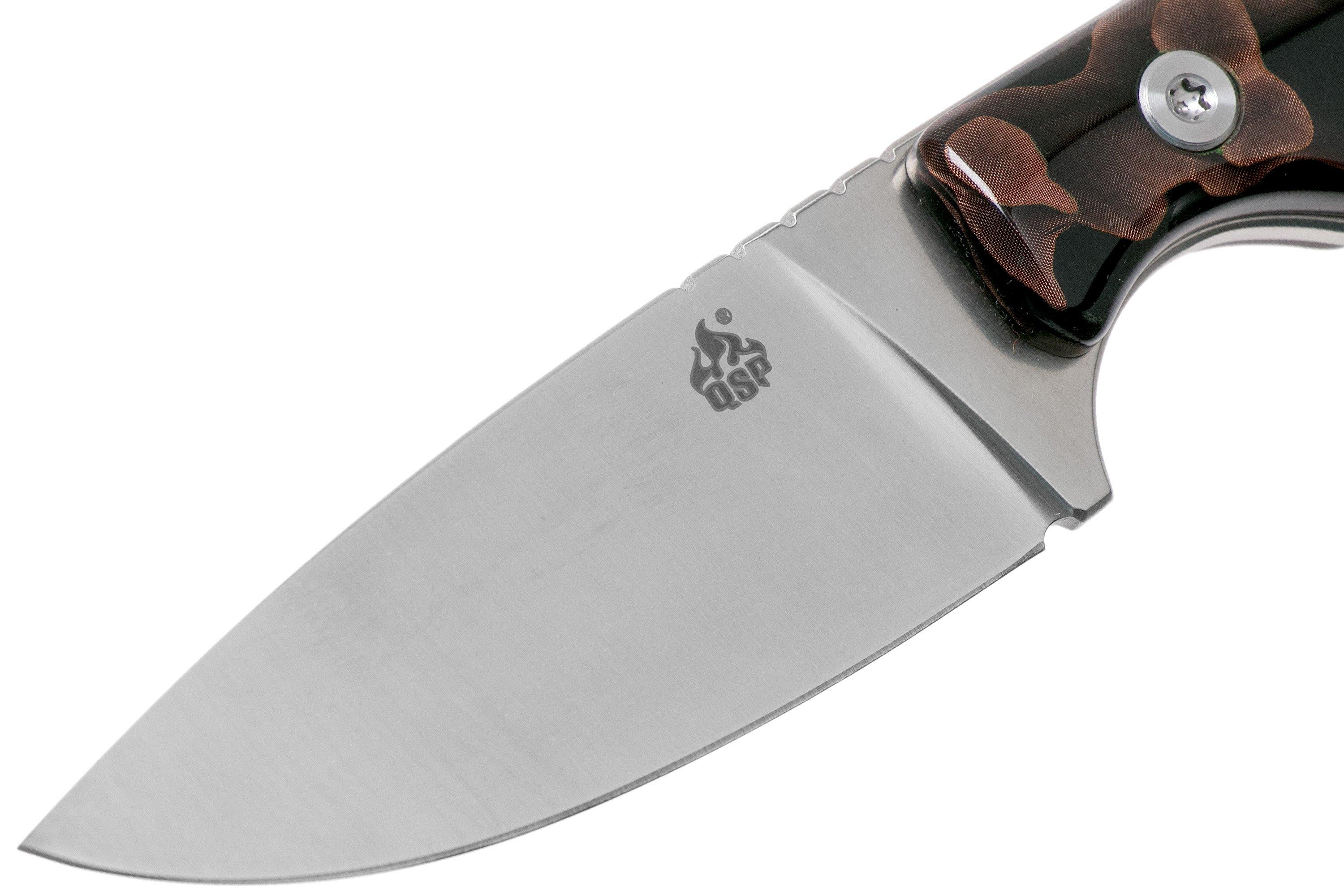 QSP Knife Workaholic QS124-C SK03 Raffir Noble Bronze Moon cuchillo ...