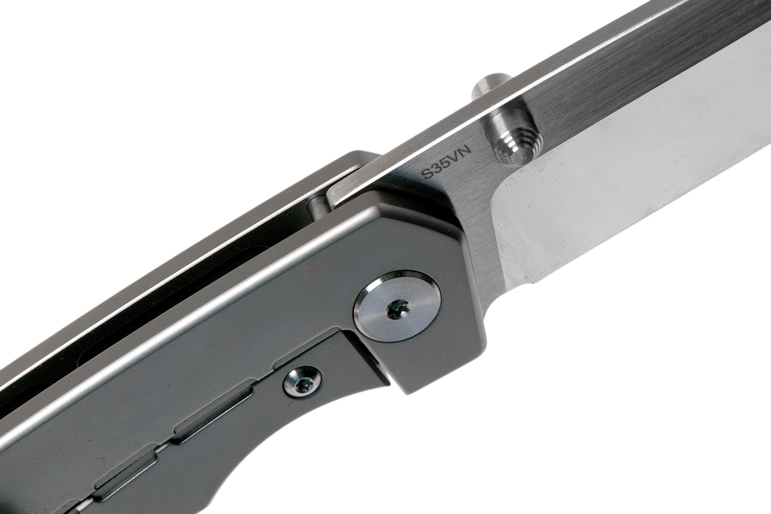 QSP Knife Puffin QS127-E2 Titanium Carbon fibre coltello da tasca ...