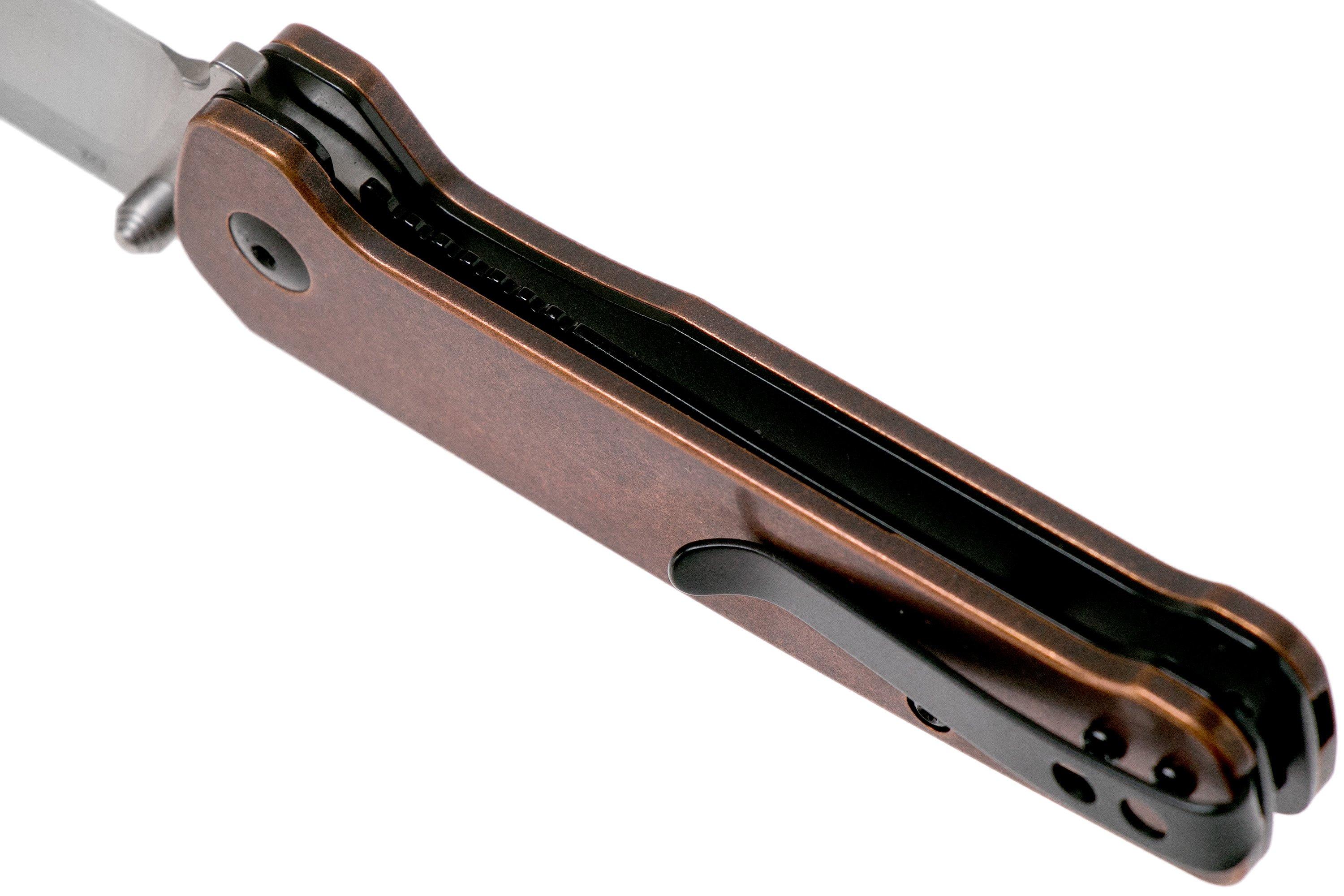 QSP Knife Penguin QS130-K Copper, Satin, pocket knife | Advantageously ...