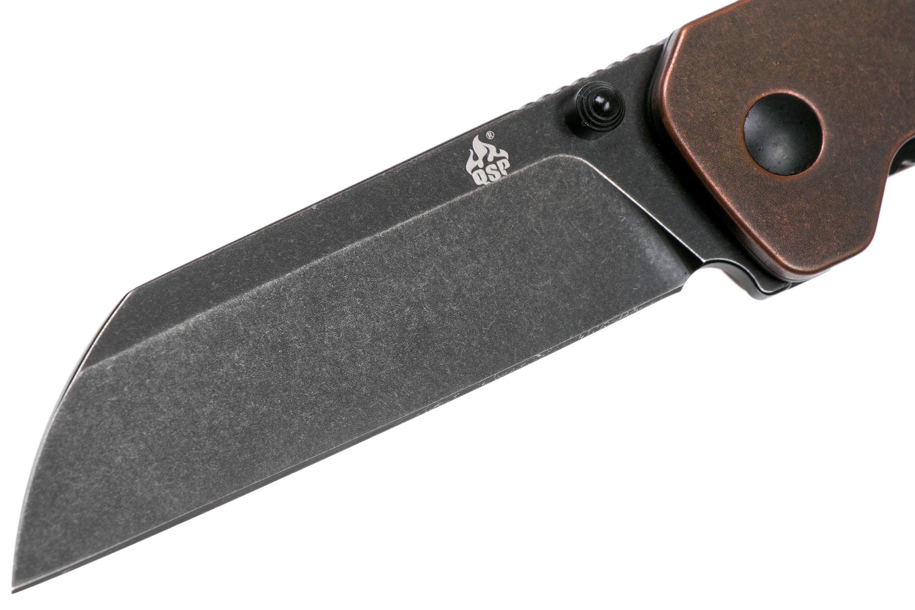 QSP Knife Penguin QS130-L Copper, Blackwashed, pocket knife ...