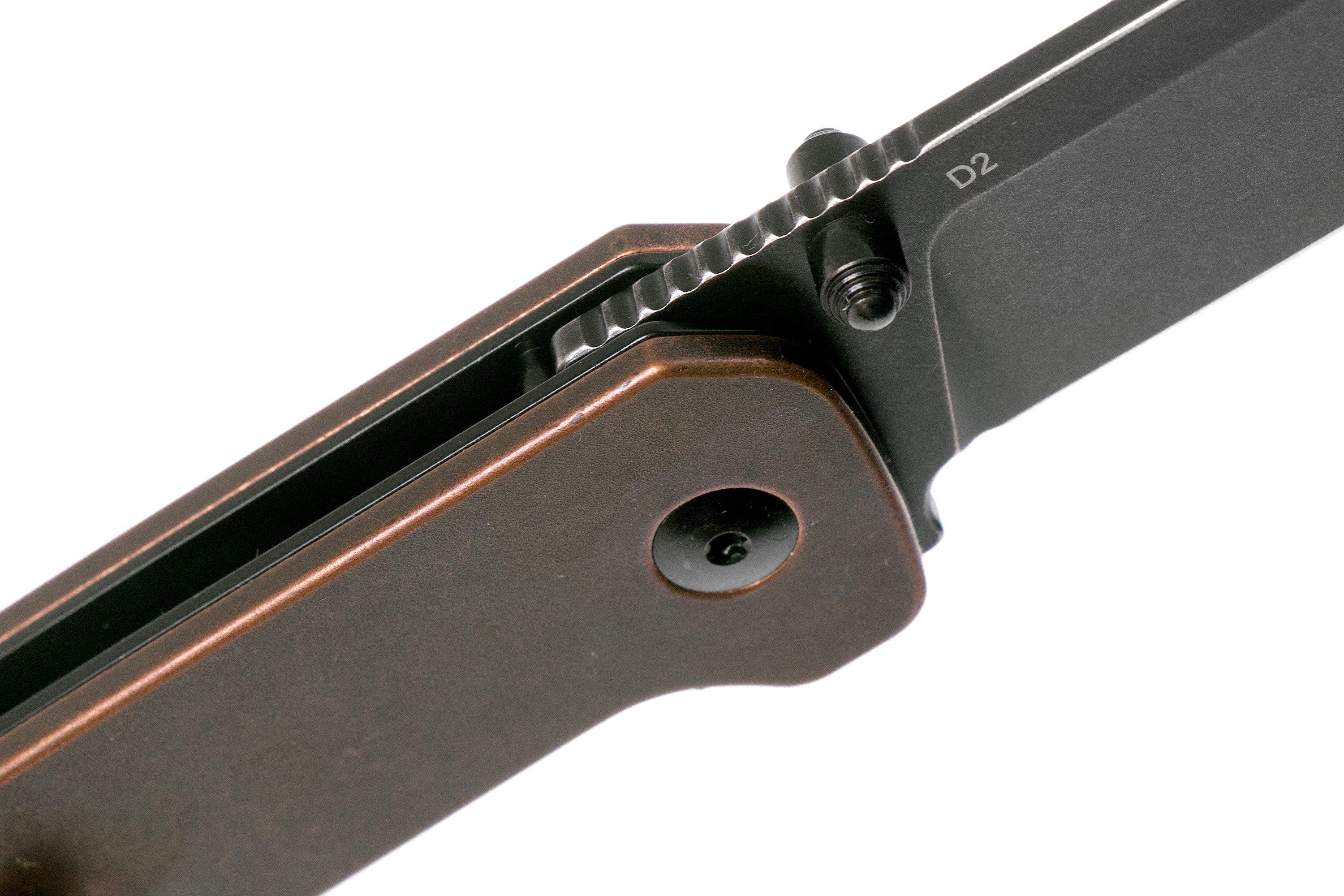 QSP Knife Penguin QS130-L Copper, Blackwashed, pocket knife ...