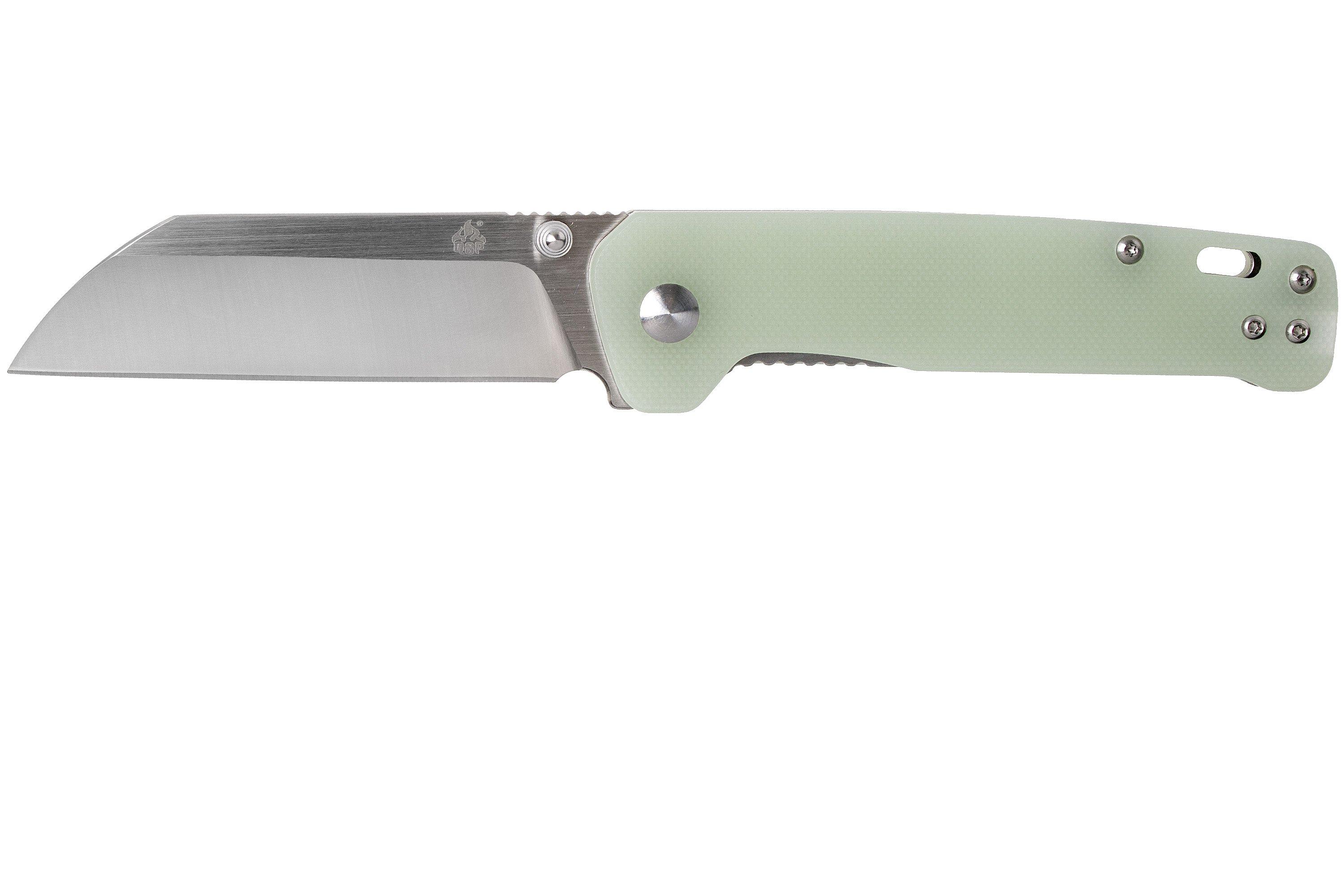 QSP Knife Penguin QS130-V Jade G10, pocket knife | Advantageously ...