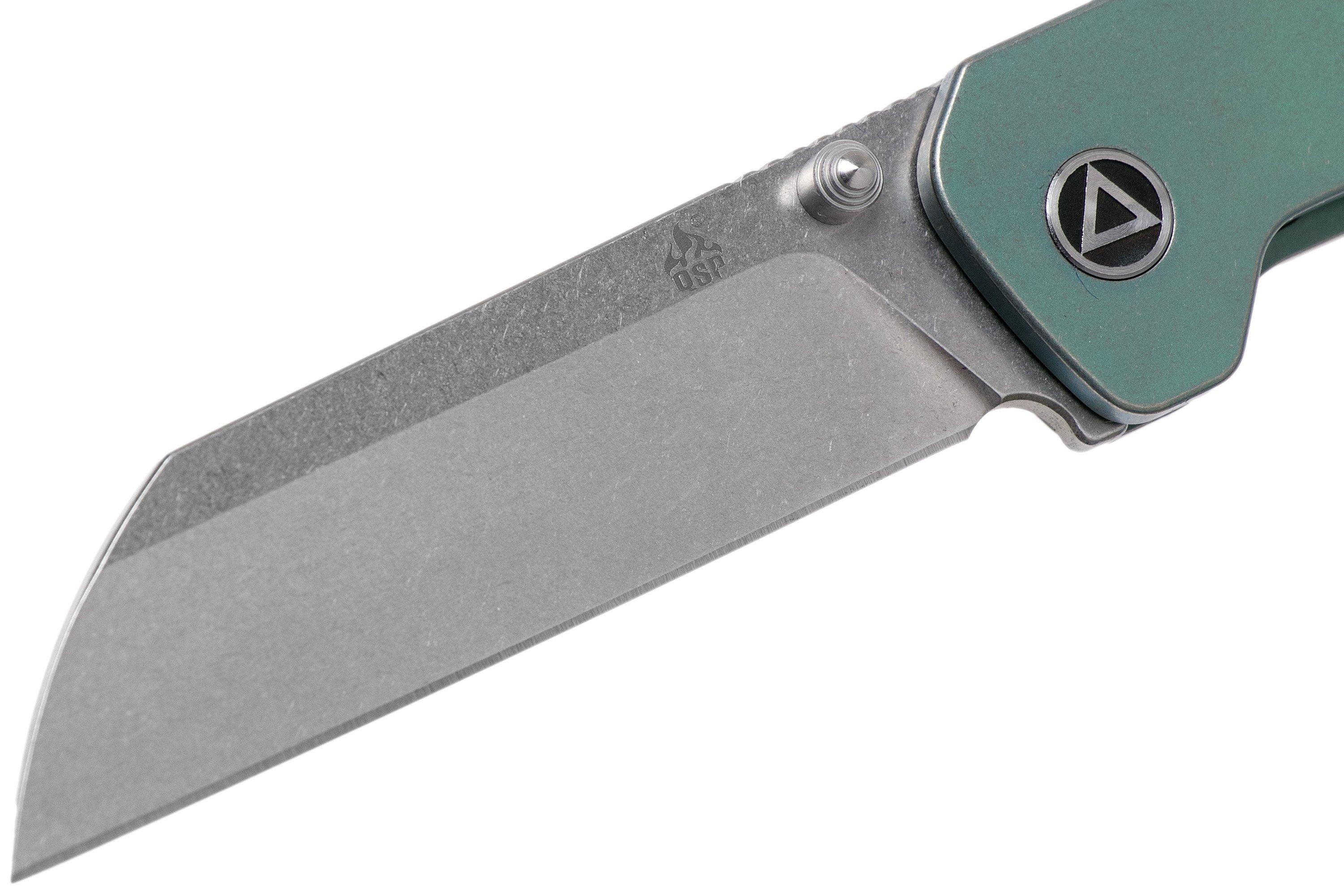 QSP Knife Penguin QS130-X Titanium, 154CM coltello da tasca | Fare ...