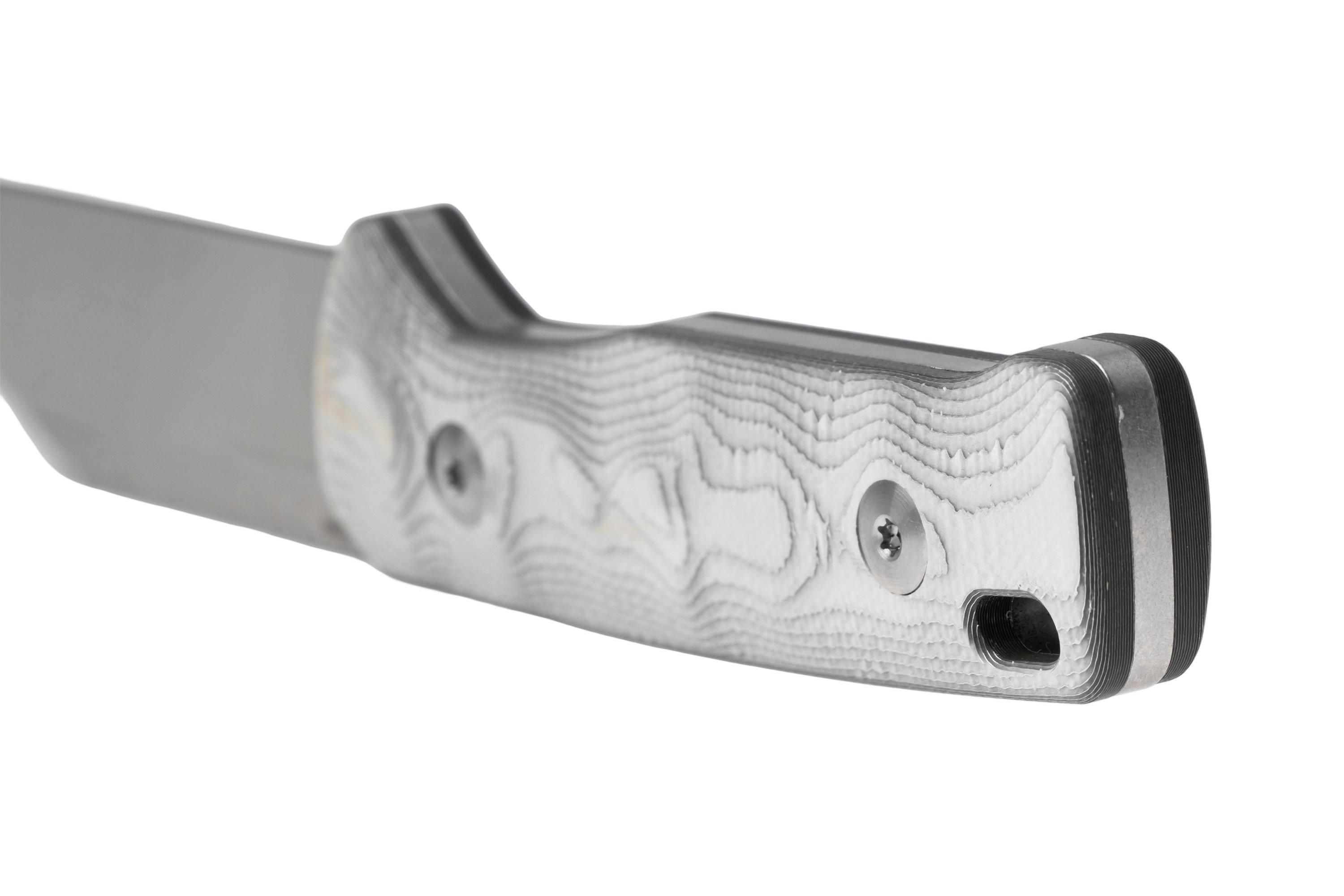 QSP Knife Baby Penguin QS130BP-D1 Stonewashed Satin 14C28N Aluminum ...