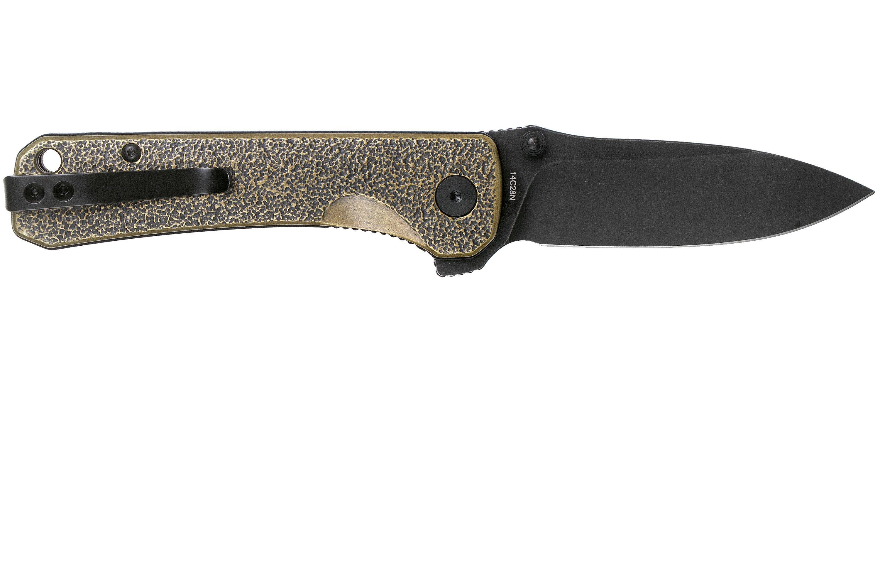 QSP Knife Hawk QS131-L Brass, Blackwashed navaja | Compras con ventajas ...