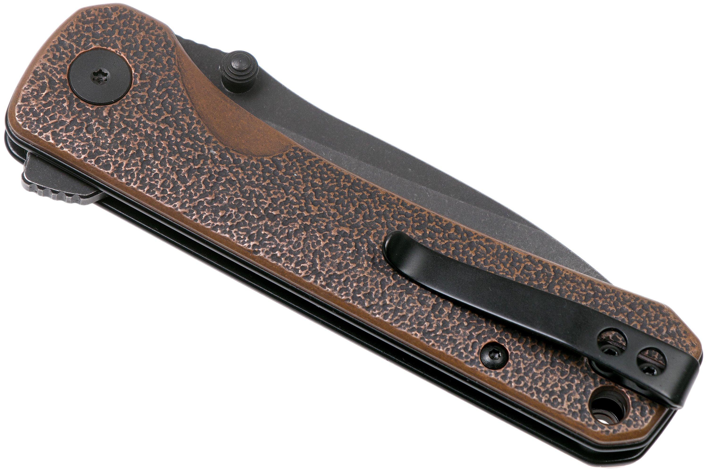 QSP Knife Hawk QS131-N Kupfer, Blackwashed Taschenmesser | Günstiger ...