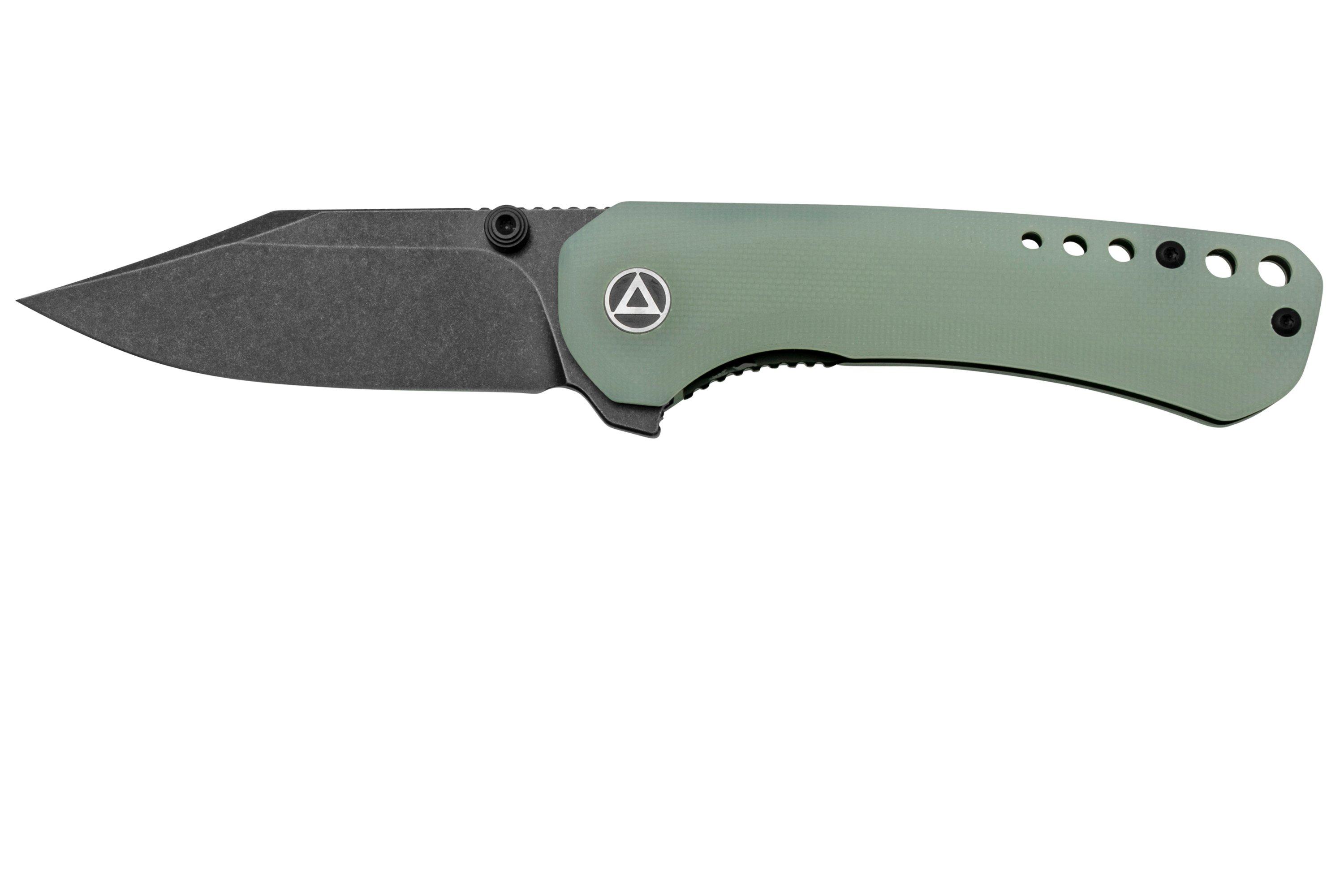 QSP Knife Kestrel QS145-B2 Blackwashed Jade G10, navalha | Compras vantajosas em Knivesandtools.pt