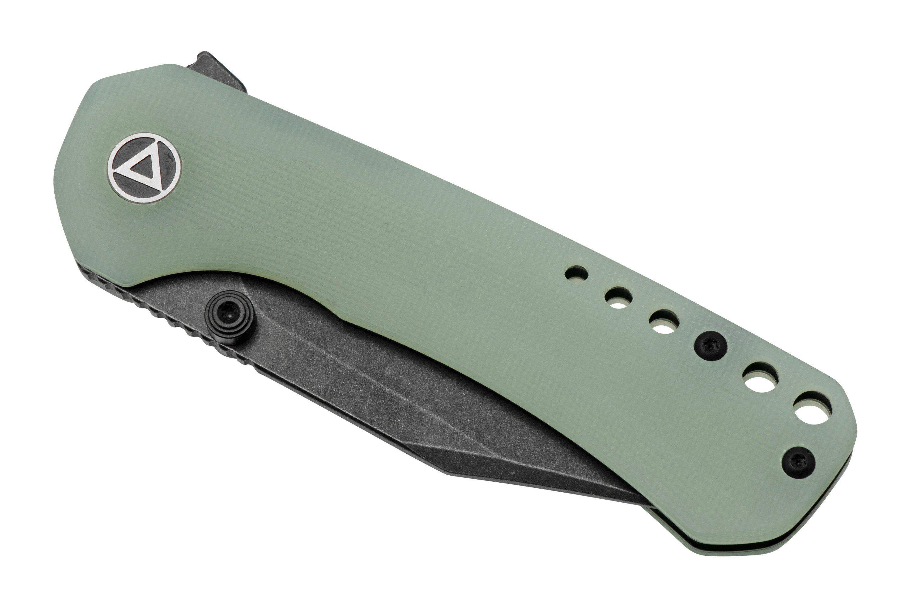 QSP Knife Kestrel QS145-B2 Blackwashed Jade G10, navalha | Compras vantajosas em Knivesandtools.pt