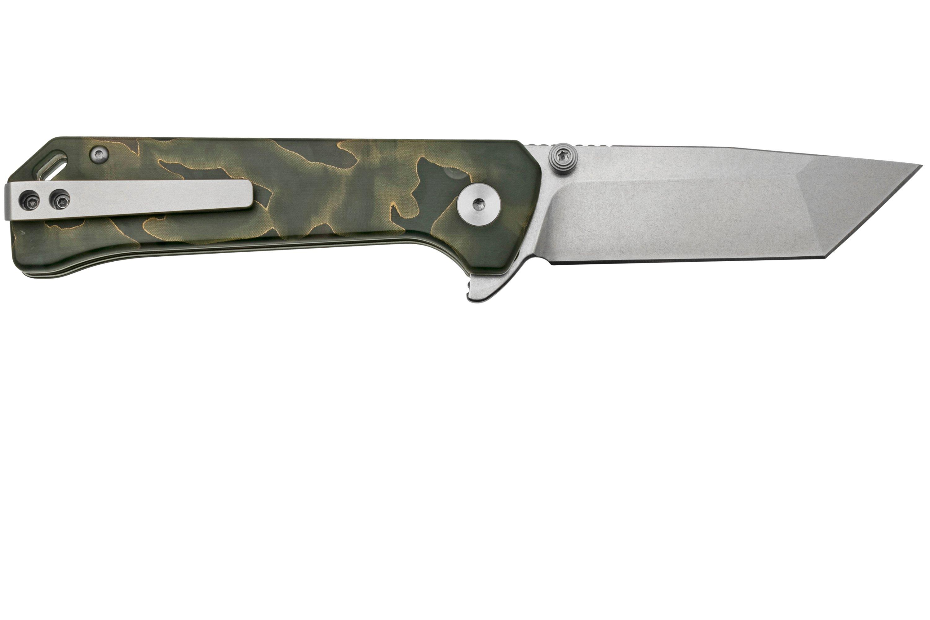 QSP Grebe QS148-F1, S35VN Tanto Noble Raffir, pocket knife ...