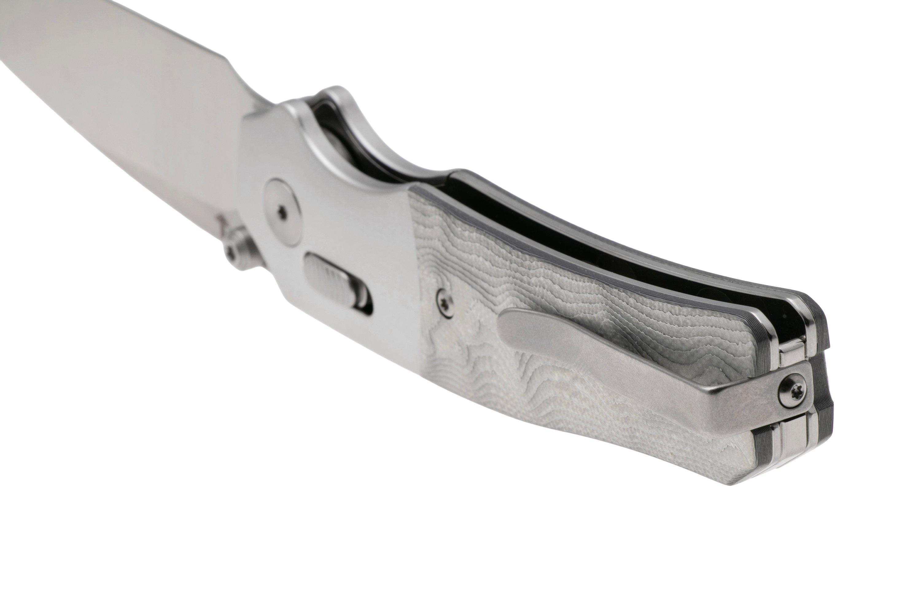 QSP Knife Vault QS157-E1 Two-Tone 14C28N, Aluminium Foil G10, pocket ...