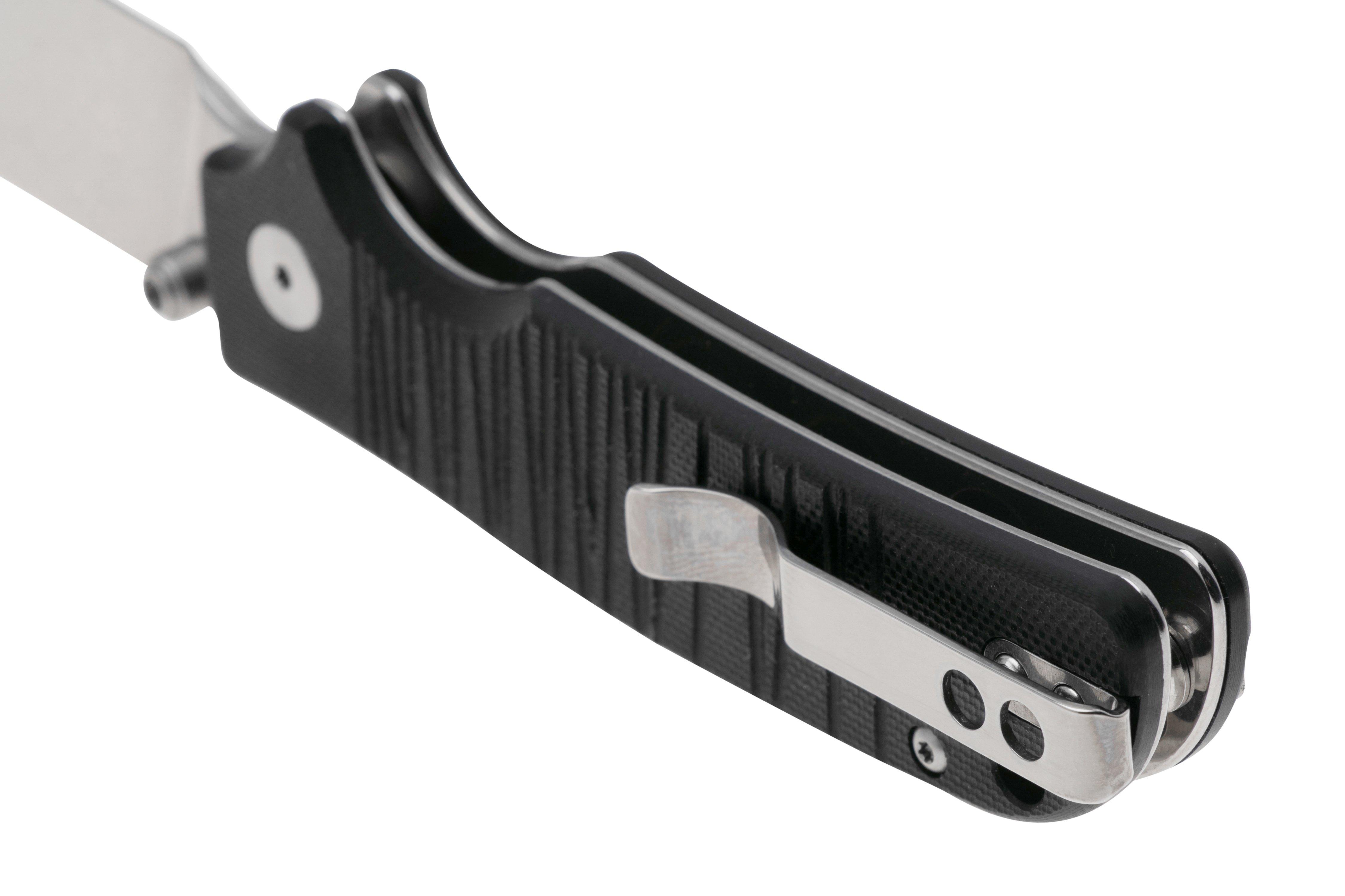 QSP Knife Kali QS159-B1 Stonewashed 14C28N Black G10, pocket knife ...