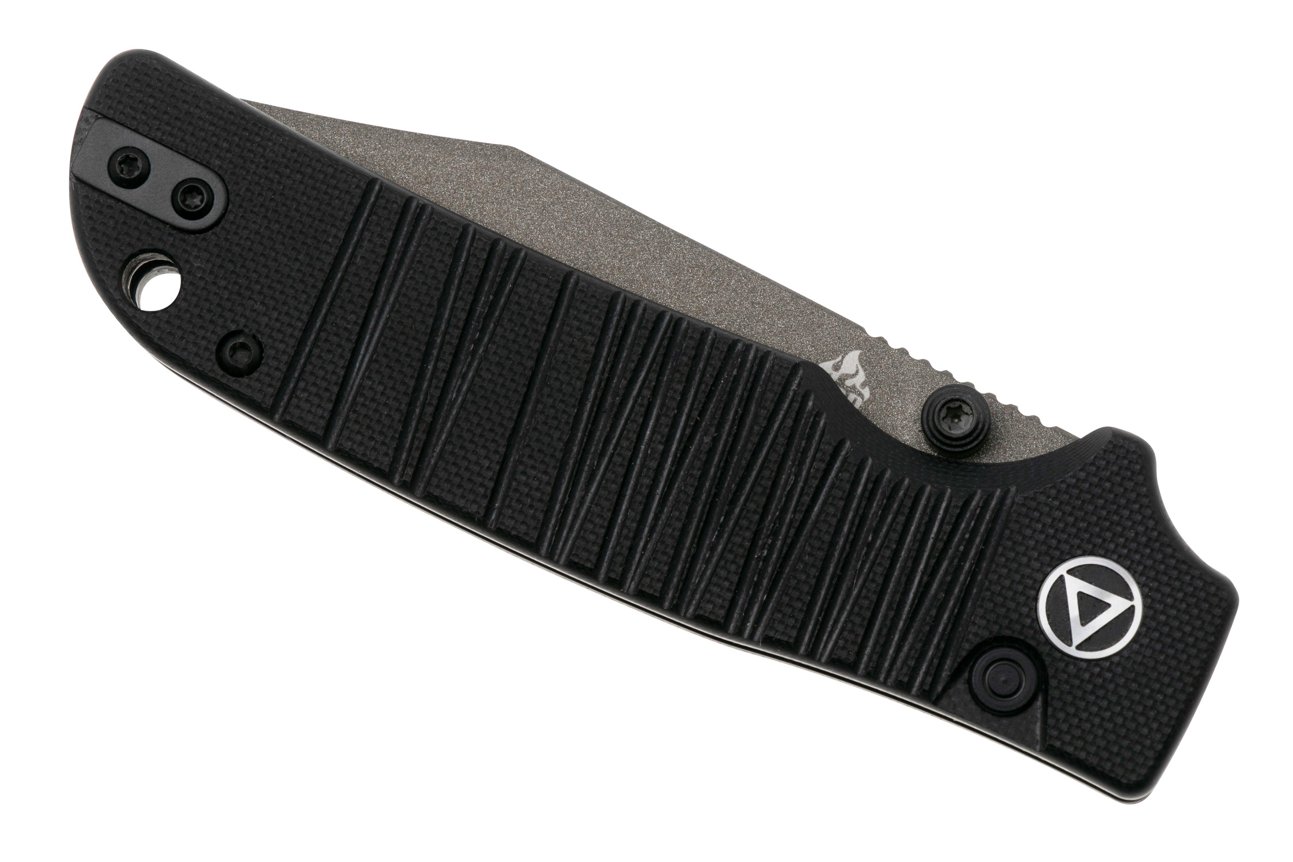 QSP Knife Kali QS159-B2 Ceramic Coated 14C28N Black G10, zakmes, Keanu ...