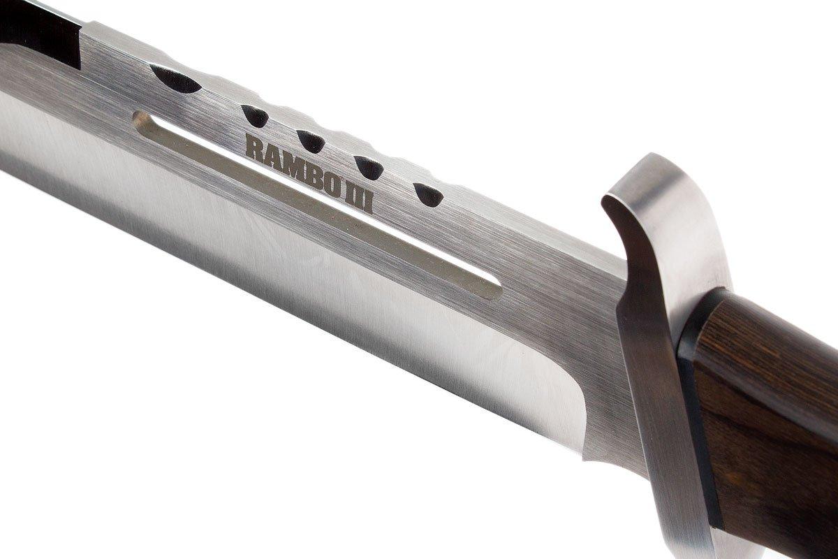 RAMBO coltello Rambo 3 Standard Edition con manico in legno, 9296 ...