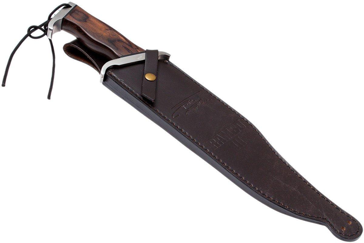 RAMBO knife Rambo 3 Signature Edition met houten handgreep, 9297 ...