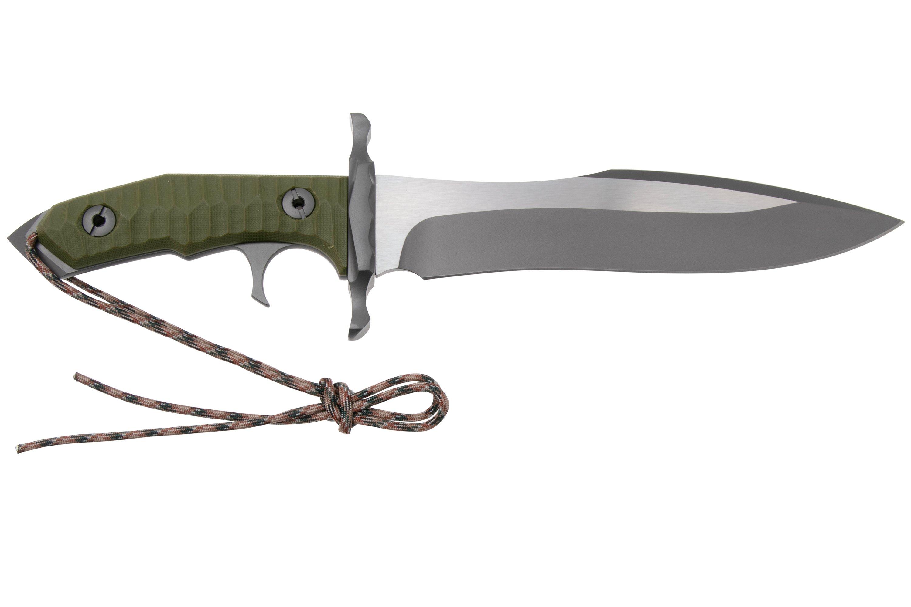 Rambo Last Blood 9415 Heartstopper Two Tone 7Cr17, Green Composite ...